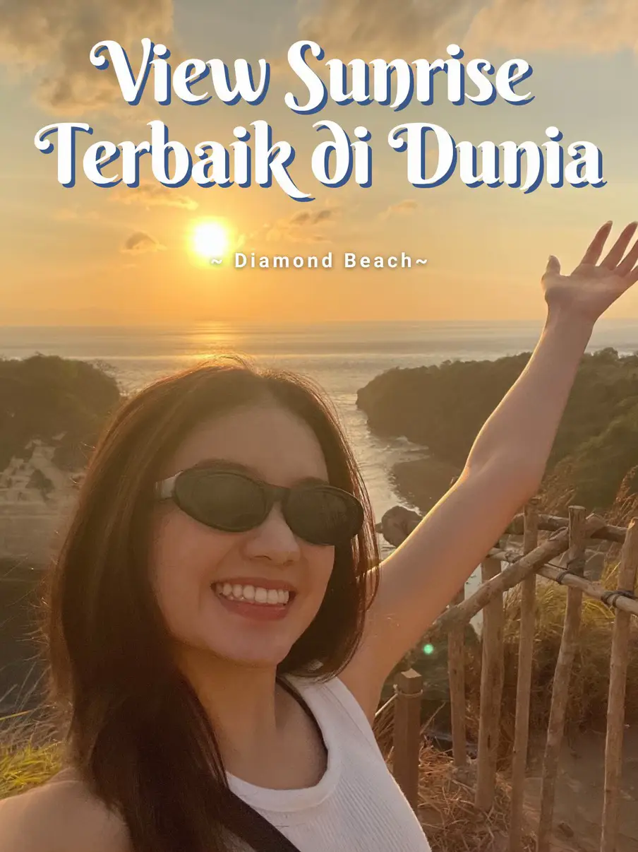 VIEW SUNRISE TERBAIK DI DUNIA : DIAMOND BEACH | Galeri diposting oleh Jean Kanvara | Lemon8