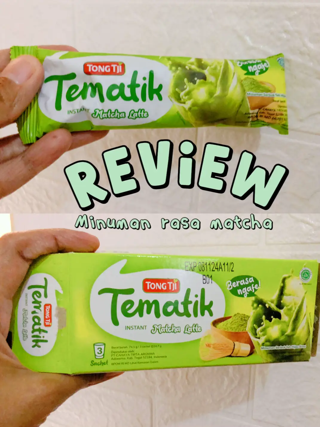 Minuman rasa matcha | แกลเลอรีที่โพสต์โดย Tabita Yanti | Lemon8