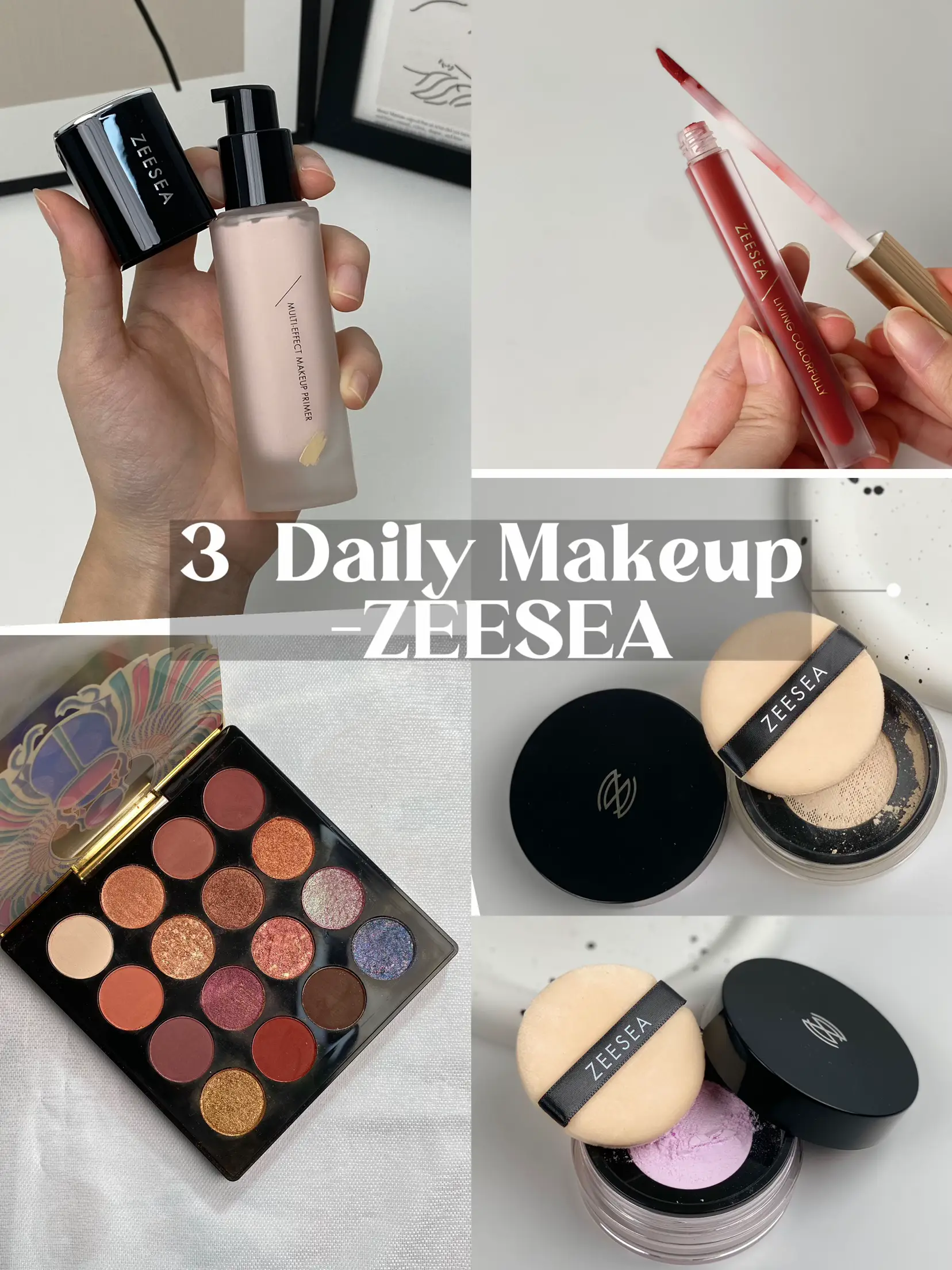 How‘s about 3 ZEESEA in my daily makeup | Gallery posted by The Colorist MY | Lemon8