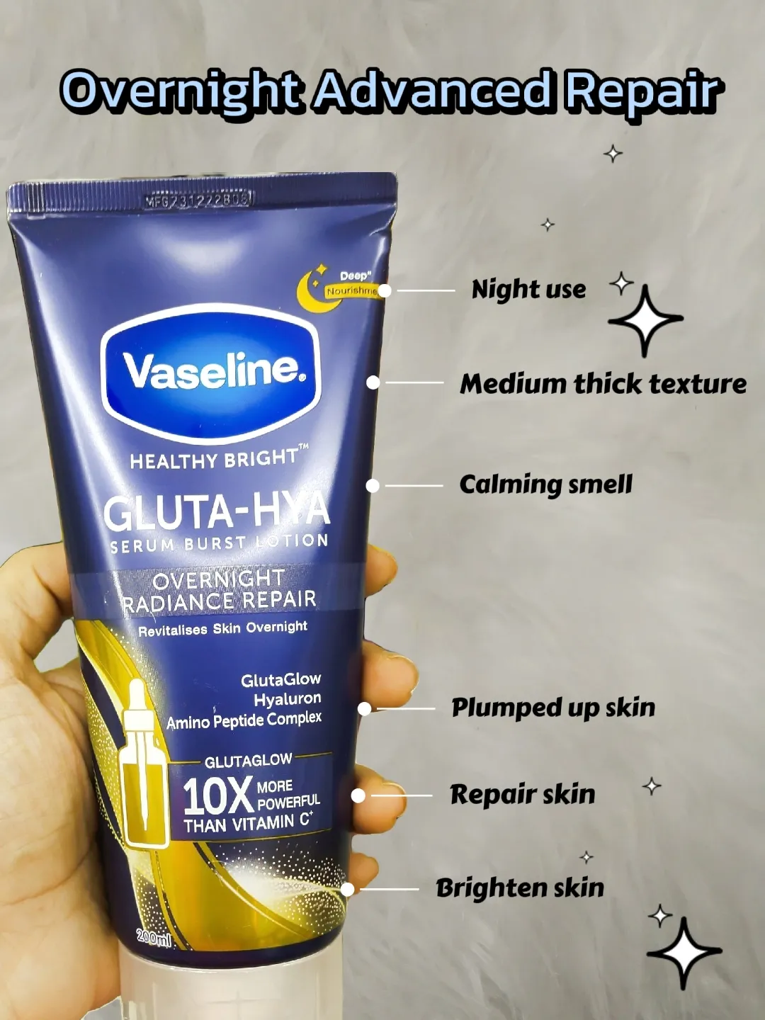 DIFFERENCE between Vaseline Gluta Hya?🤔 | Galeri disiarkan oleh Luna Aesthetica | Lemon8