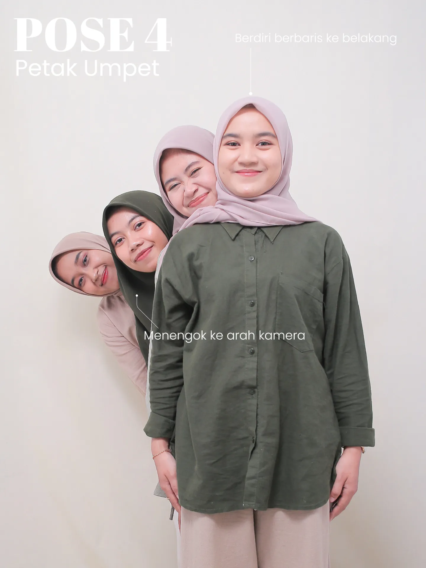 20 ide Gaya Foto Studio Bersama Bestie 4 Orang teratas di 2025