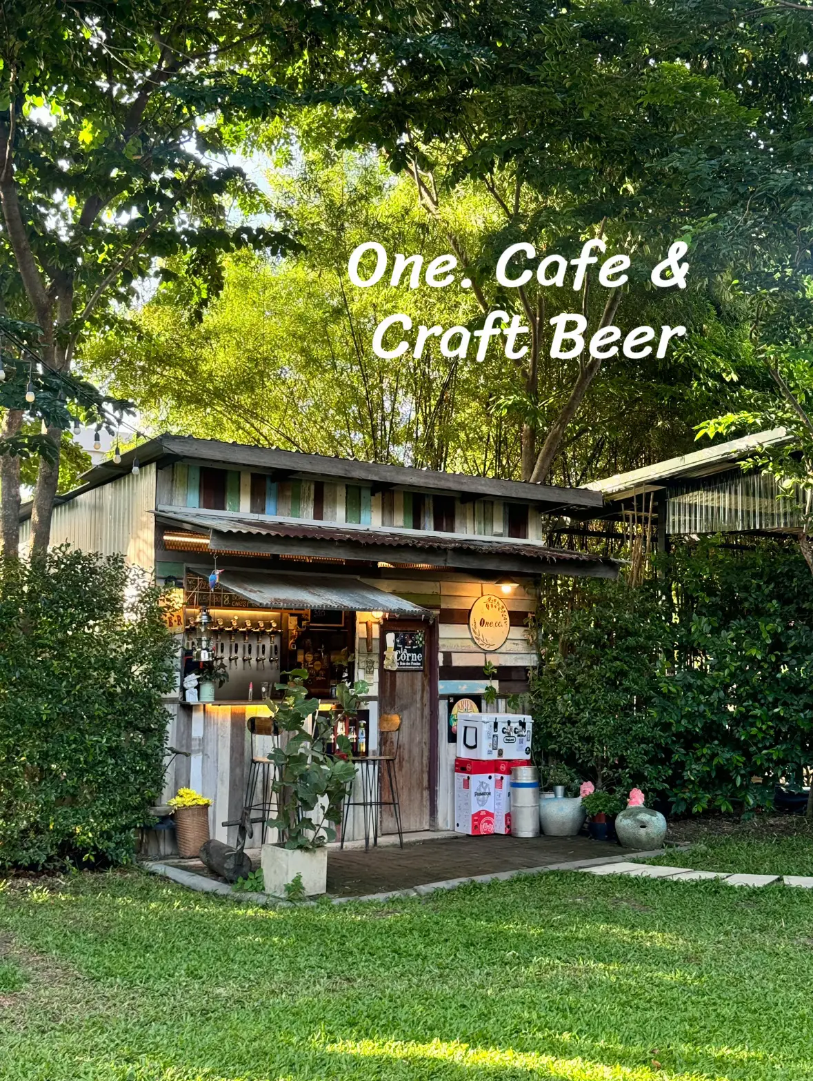 คาเฟ่ย่านราชพฤกษ์🌳 One cc. Cafe & Craft Beeer | แกลเลอรีที่โพสต์โดย ...