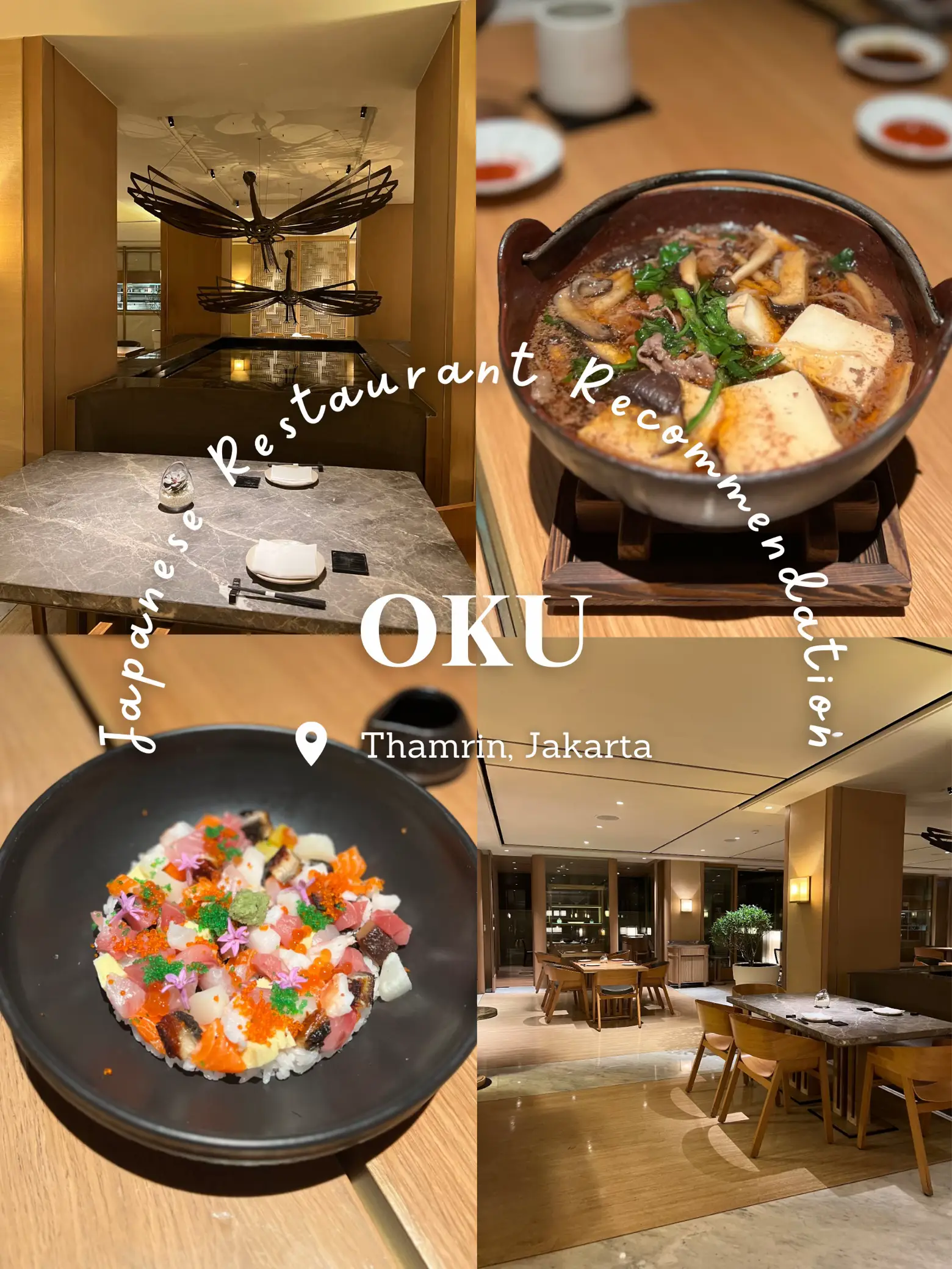 JAPANESE RESTAURANT RECOMMENDATION - OKU | Galeri diposting oleh MUNCH JAKARTA | Lemon8