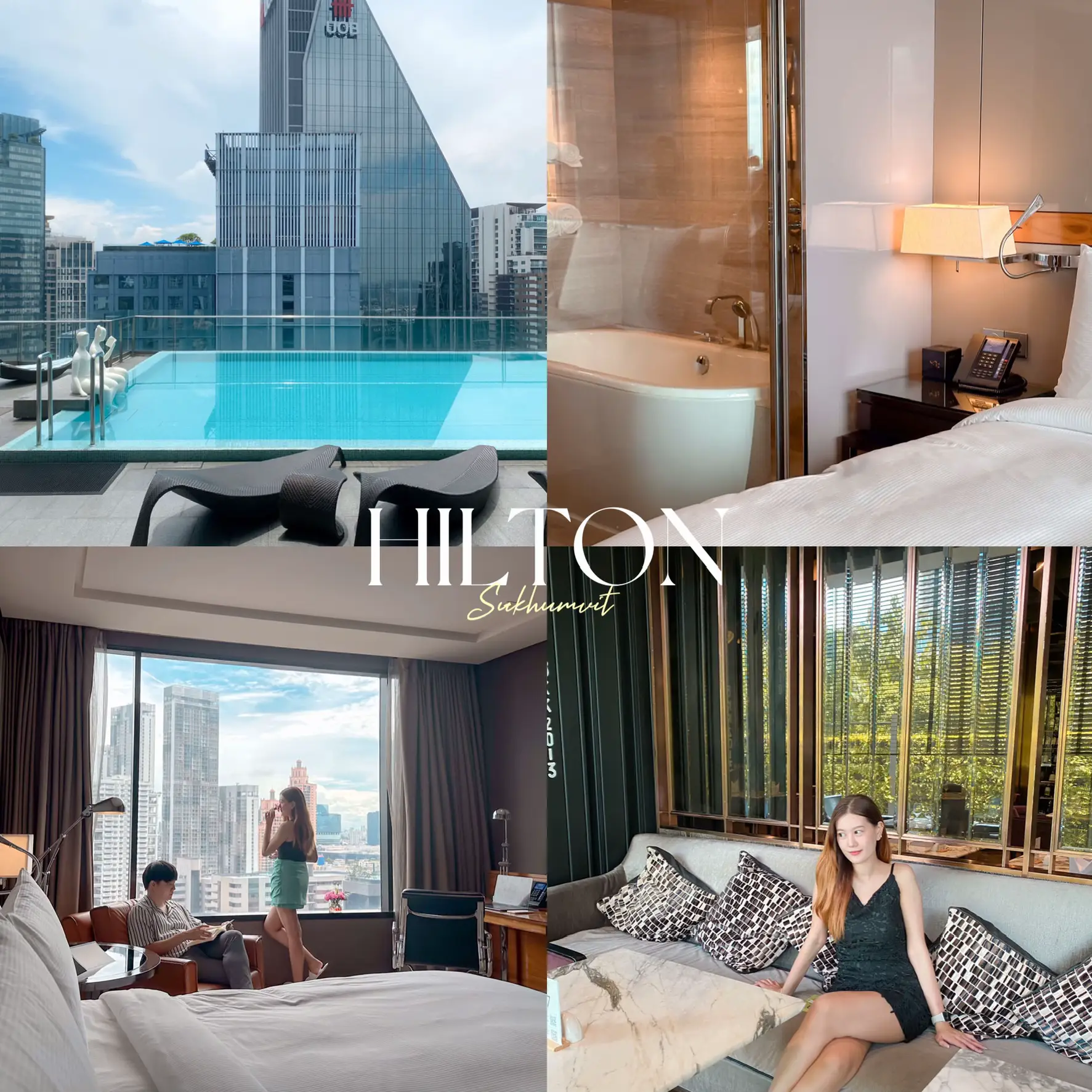 ชวนแฟน staycation ในกรุงเทพ – newyear with you! 🫂🍀 | แกลเลอรีที่โพสต์โดย asunapak • ﻌ • | Lemon8