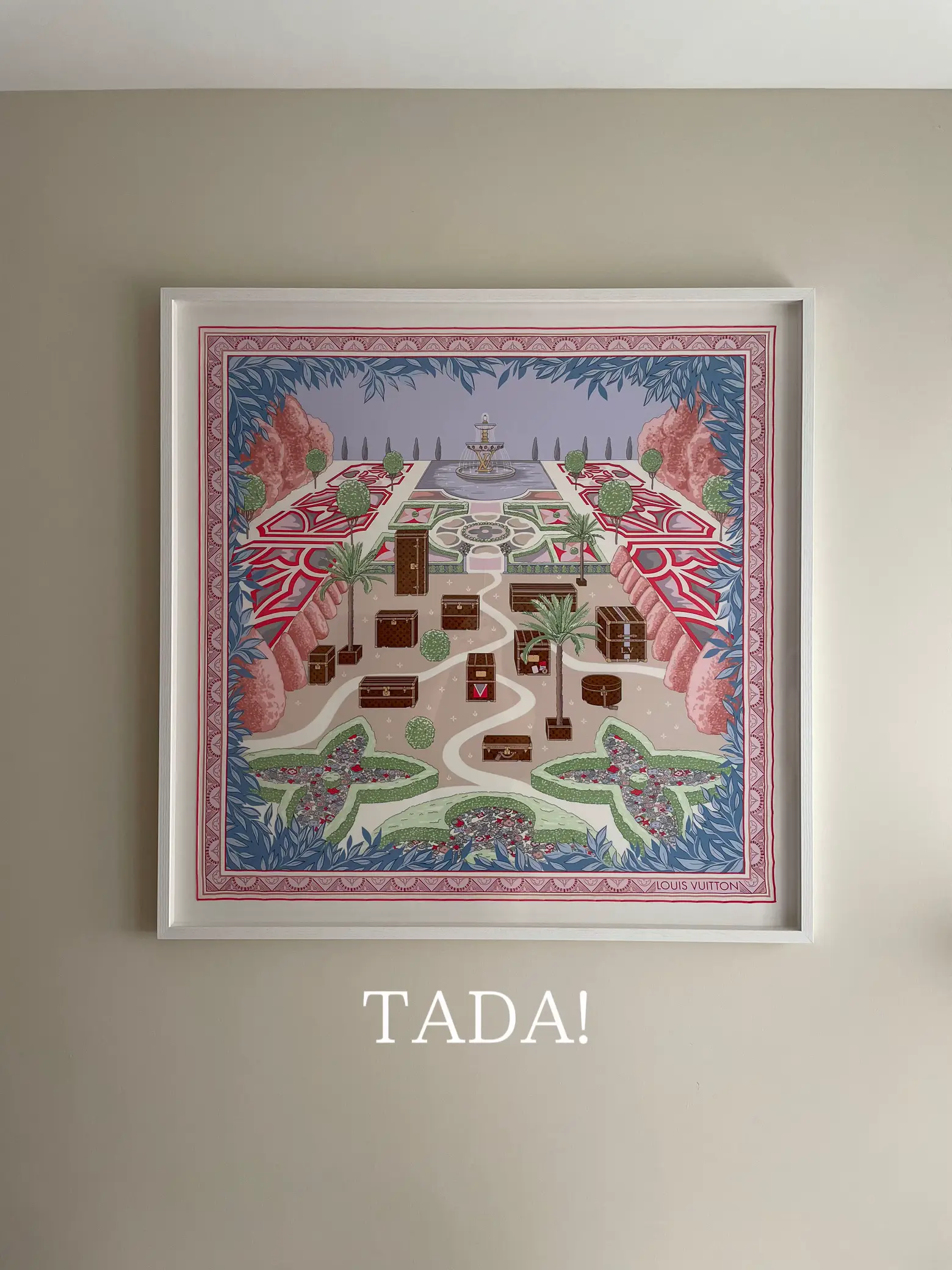 Fresh WALL DECOR idea - use a SCARF🧣 | Gallery posted by Hao Qing | Lemon8