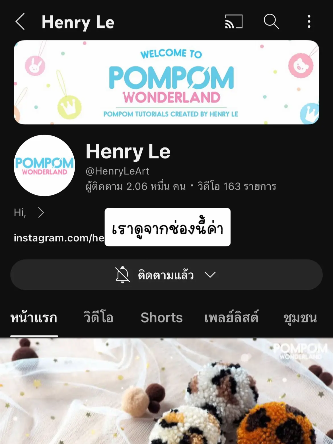 ภูติไรฝุ่นฉบับไหมสีดำหมด 🥹| POM POM HANDMADE | แกลเลอรีที่โพสต์โดย เดมเด้ม ♡ ꕀ .* | Lemon8