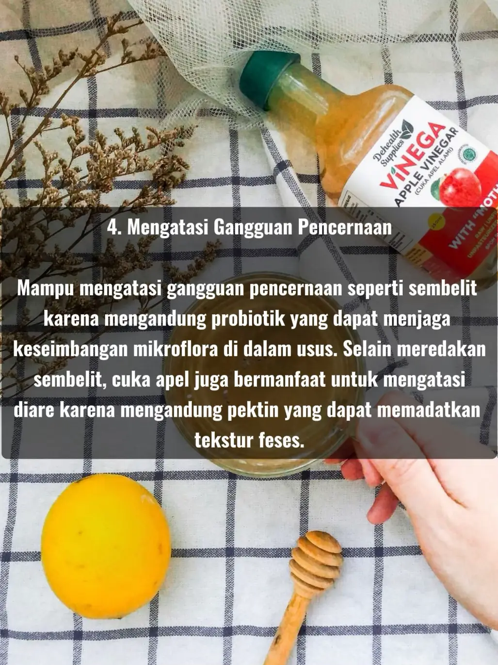 MANFAAT KONSUMSI 1 SENDOK CUKA APEL TIAP HARI | Galeri diposting oleh ...
