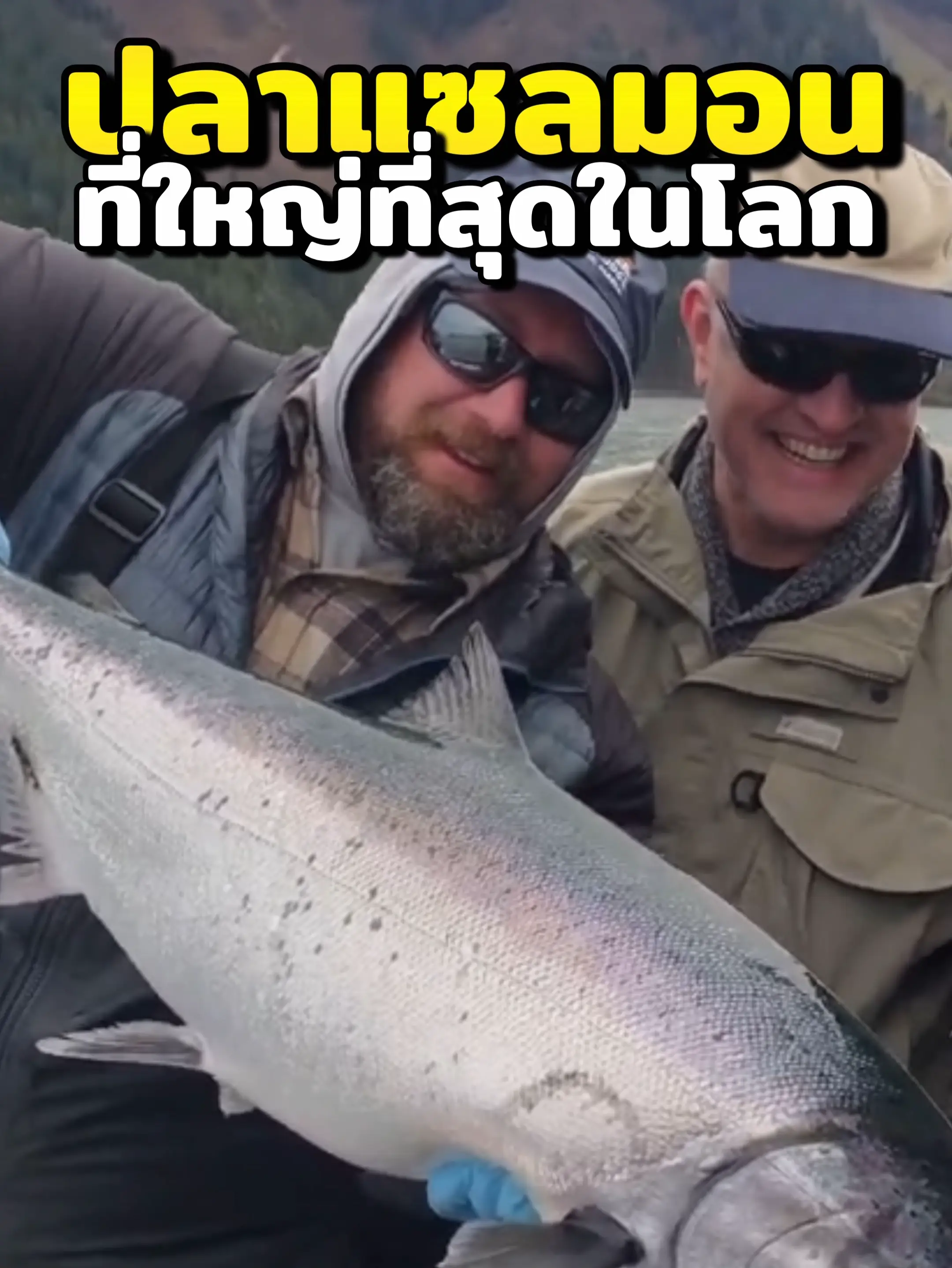 ปลาแซลมอนที่ใหญ่ที่สุดในโลก | วิดีโอที่เผยแพร่โดย Wk channel | Lemon8