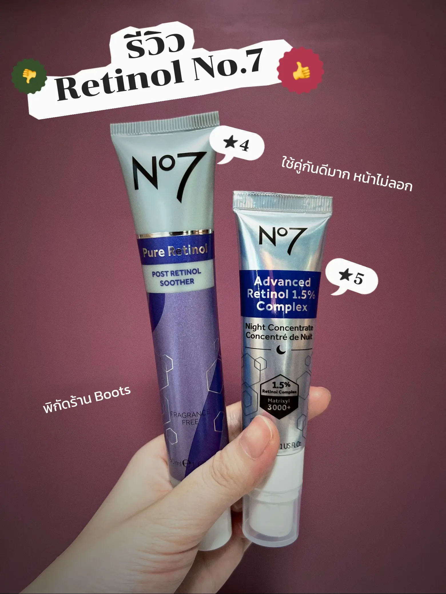 รีวิว Retinol & Post Retinol กู้ผิวใส อ่อนเยาว์ | แกลเลอรีที่โพสต์โดย ...