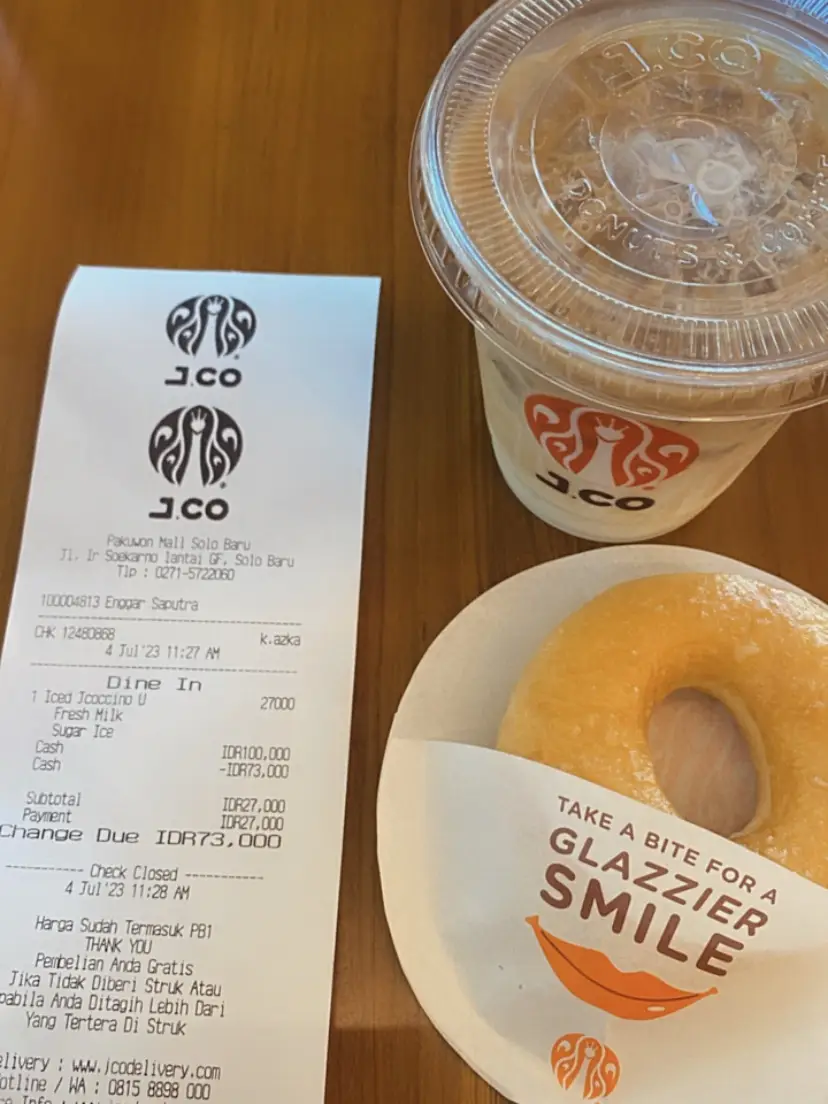 Rekomendasi menu Jco | Galeri diposting oleh Azka | Lemon8