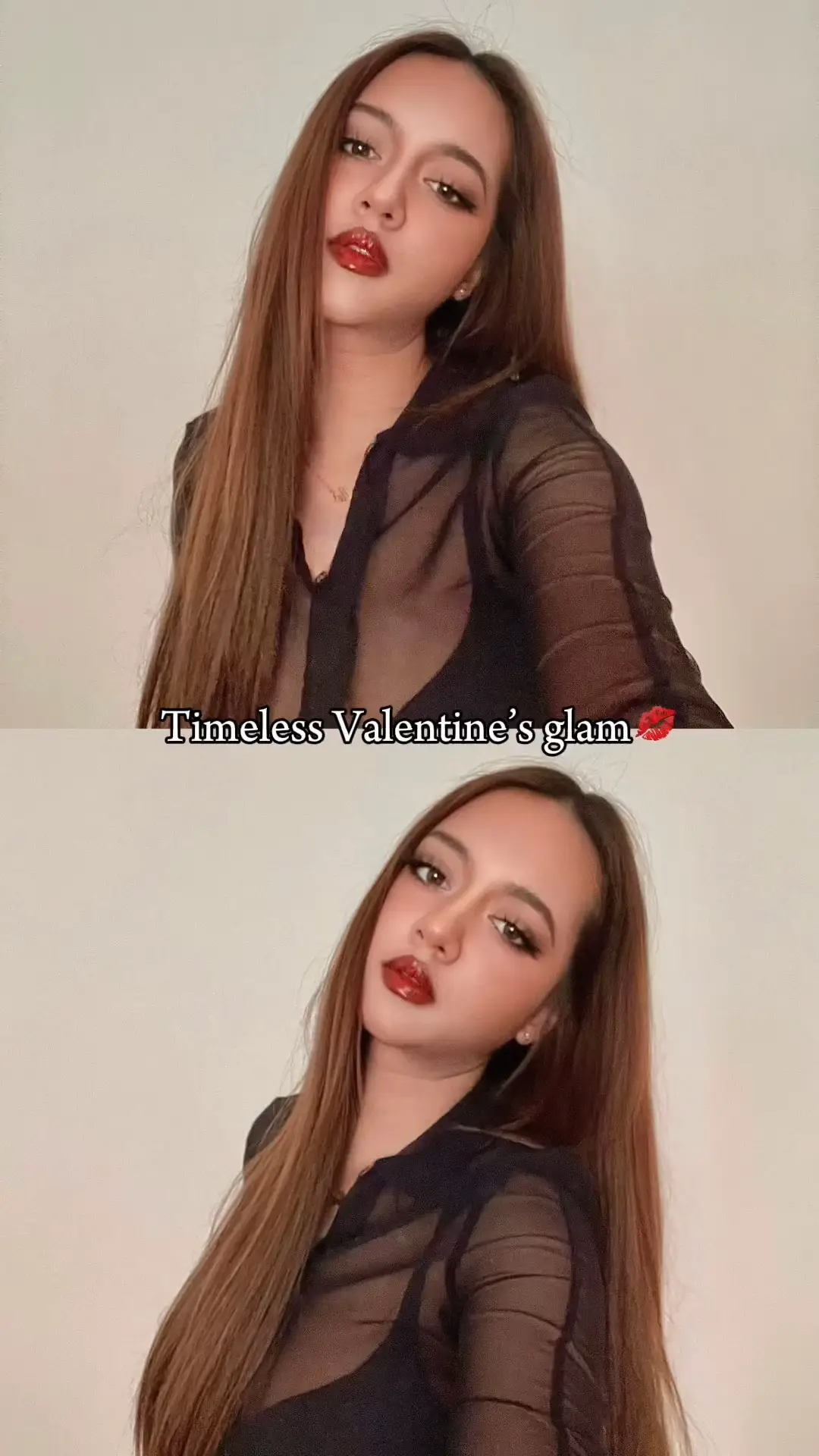 Timeless Valentine’s glam💋 | วิดีโอที่เผยแพร่โดย Ponddyy | Lemon8