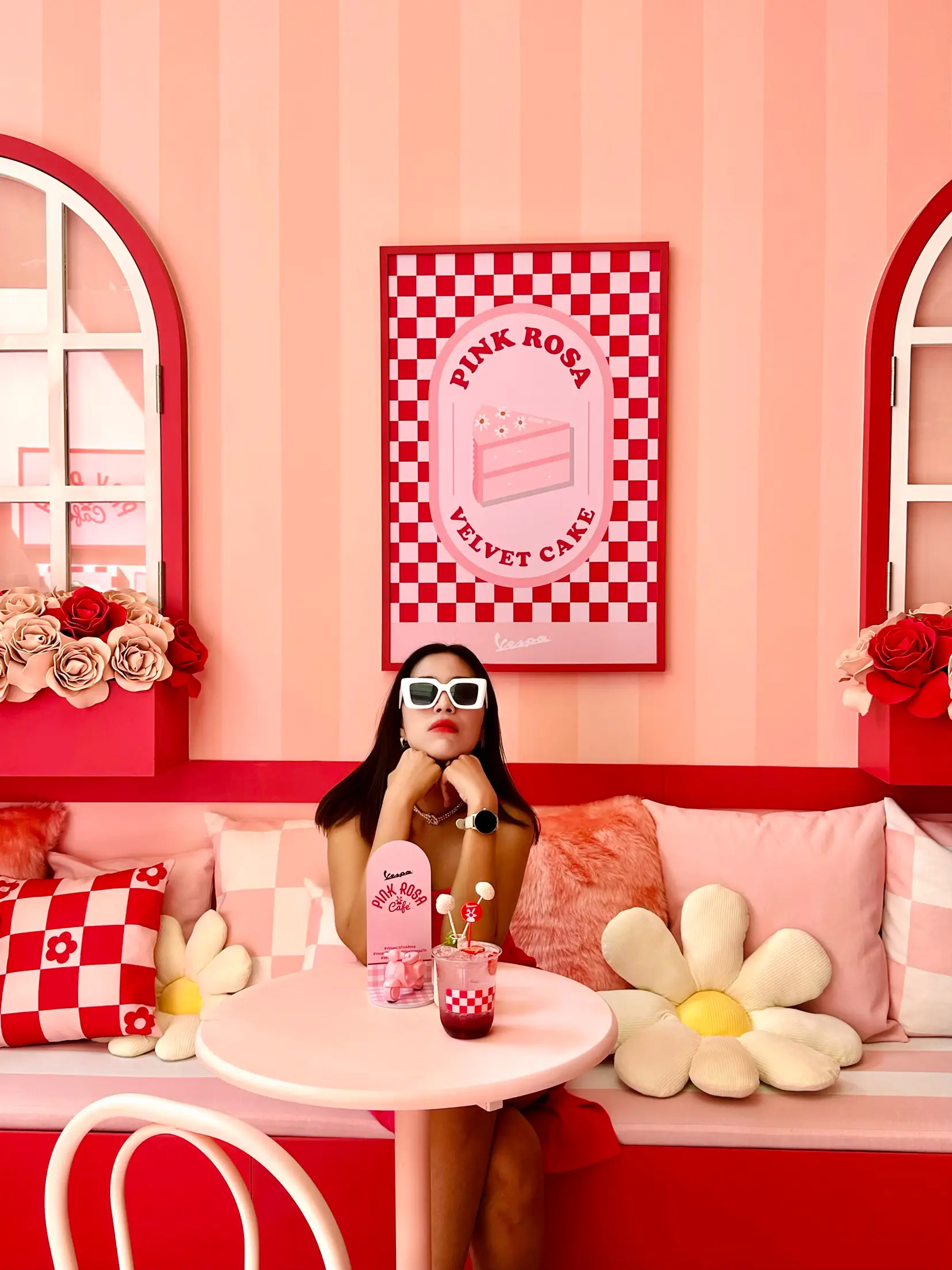 PINK ROSA CAFE🩷 | แกลเลอรีที่โพสต์โดย Mickey | Lemon8