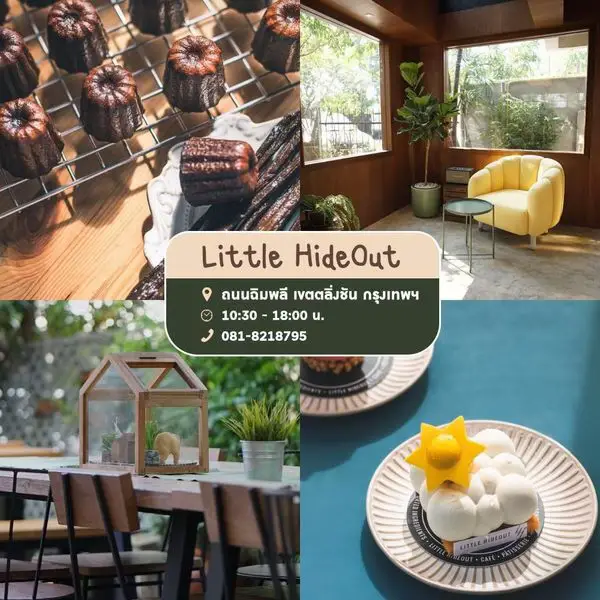 Give away coordinates of 10 cafes in Bangkok. The atmosphere is ...