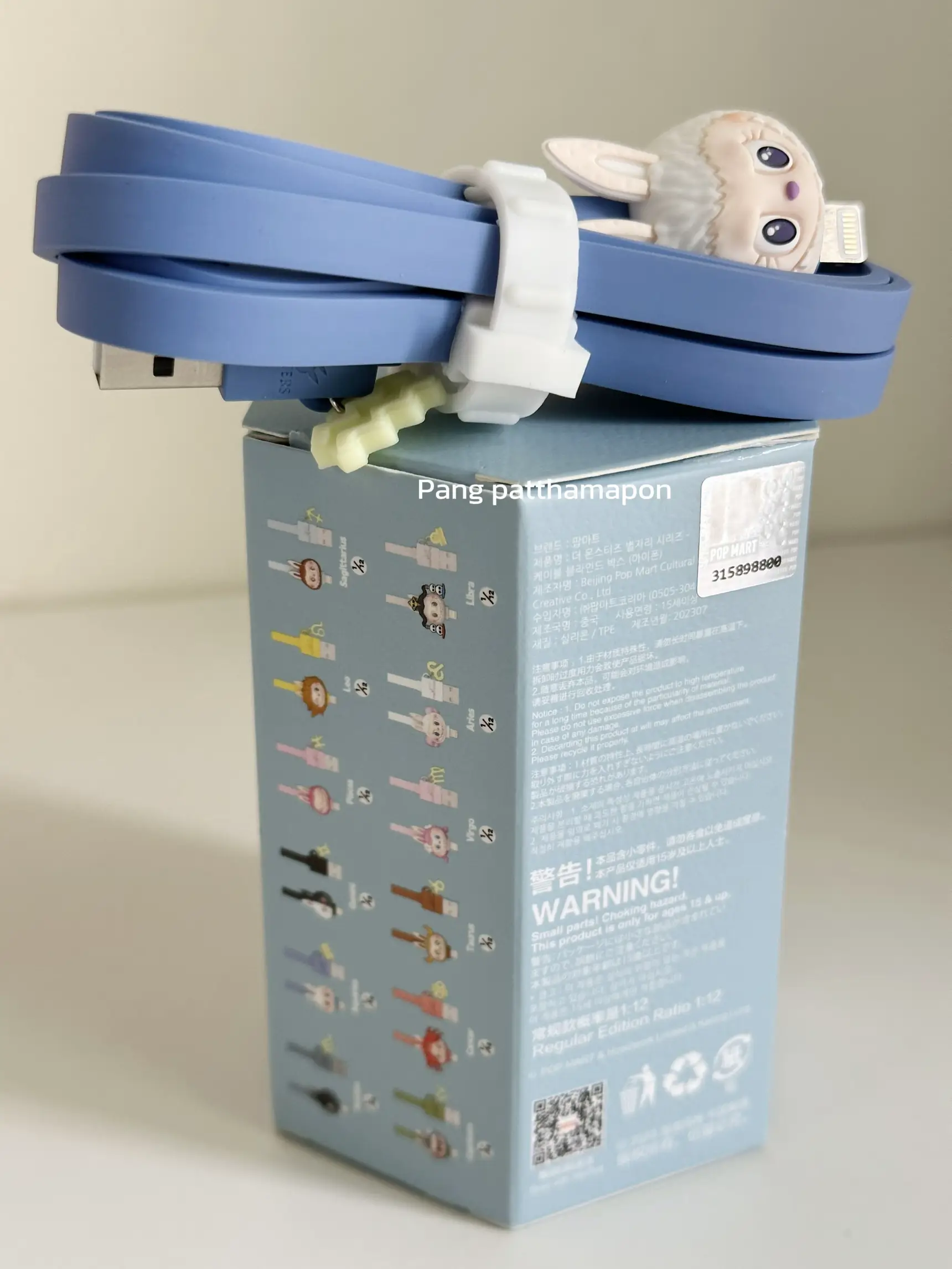 กล่องสุ่ม labubu charger / iphone | แกลเลอรีที่โพสต์โดย panggy | Lemon8