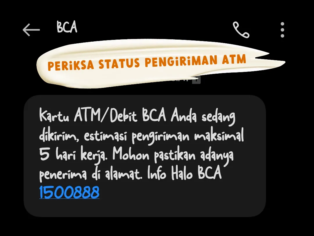 Cara mudah ganti kartu ATM BCA cukup di rumah saja | Galeri diposting oleh mamaatthar | Lemon8