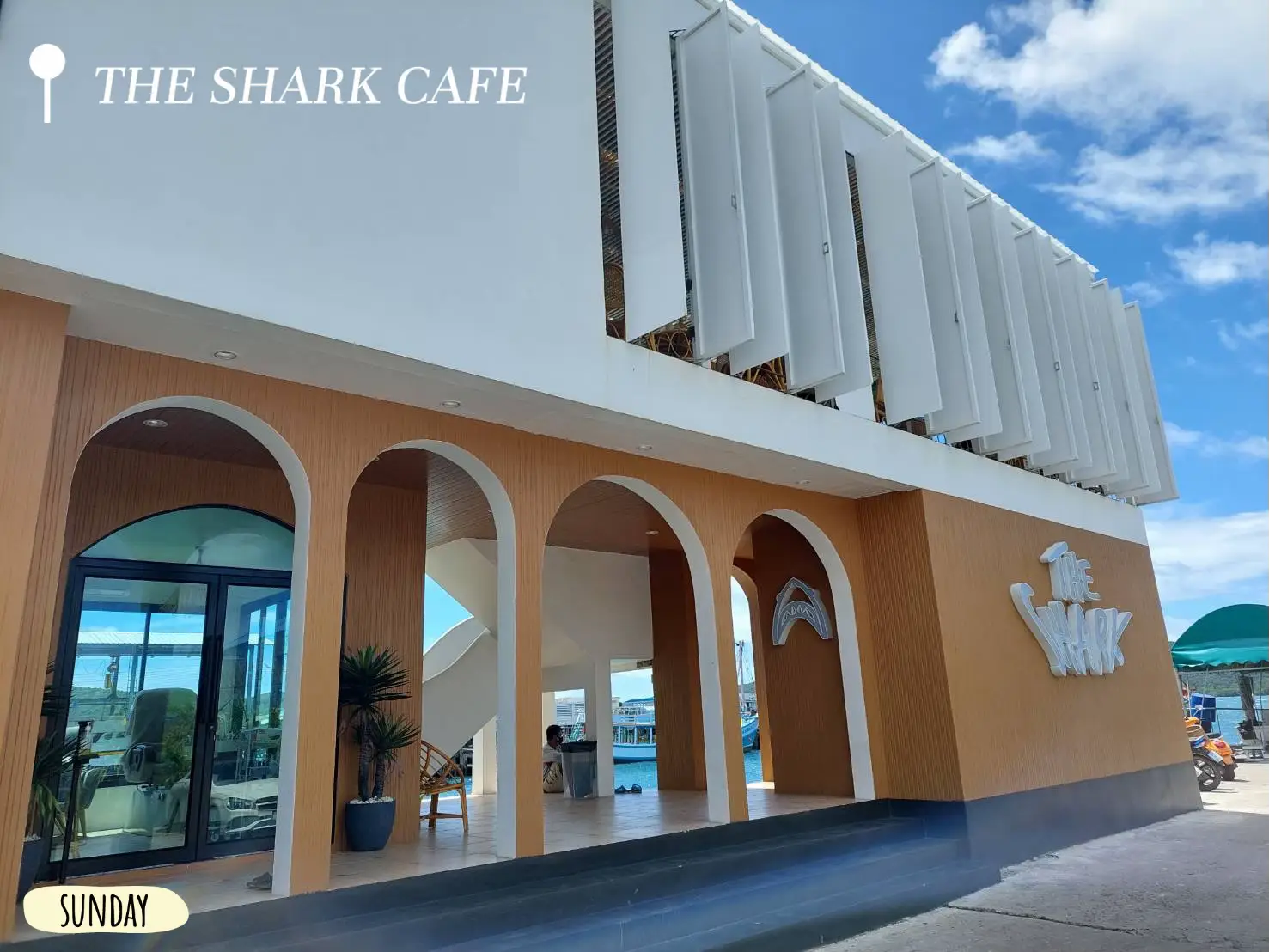 #The Shark Cafe #คาเฟ่ดีย์ #แสมสาร #Summer💗 | แกลเลอรีที่โพสต์โดย Photo ...