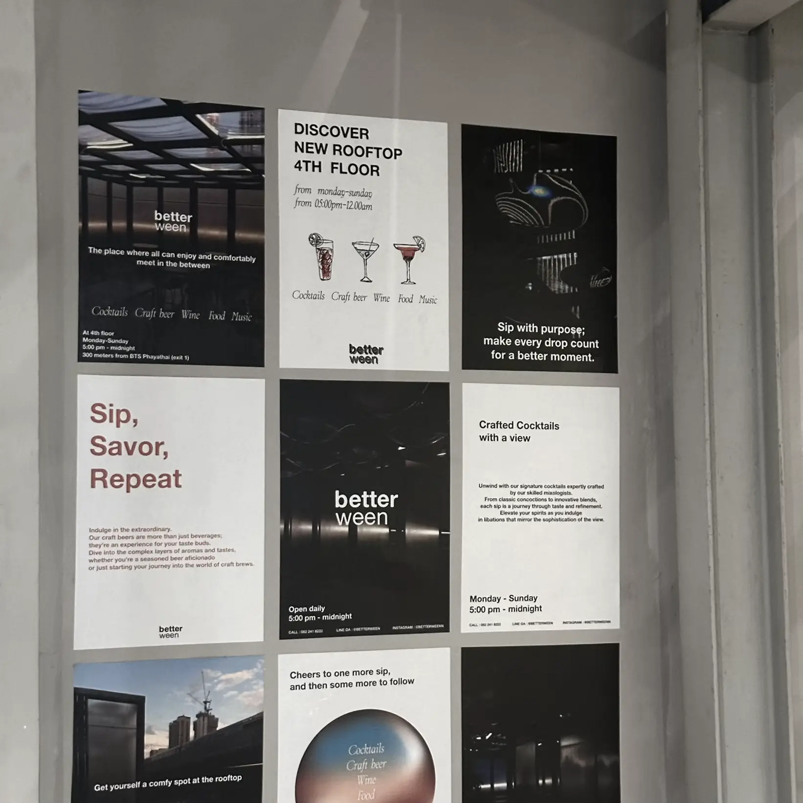 ร้าน betterween rooftop ติด BTS พญาไท วิวดีมาก 🫶 | แกลเลอรีที่โพสต์โดย ...