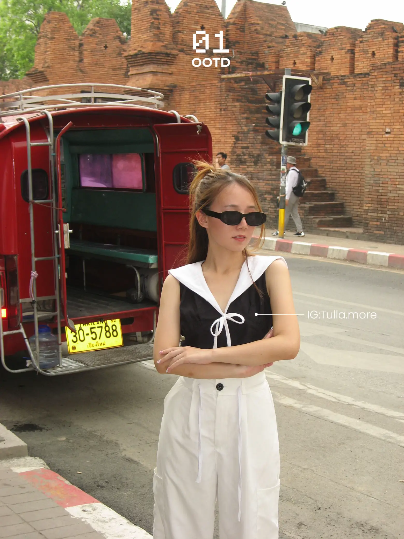 OOTD in Chiang Mai 🌸 | แกลเลอรีที่โพสต์โดย 𝐦𝐦 ♡︎ | Lemon8