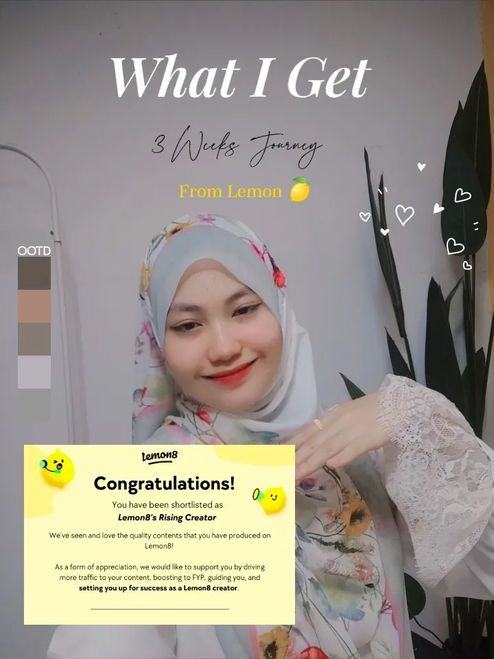 My 3 weeks Journey From Lemon 8 🍋 | Galeri disiarkan oleh Noremilina | Lemon8