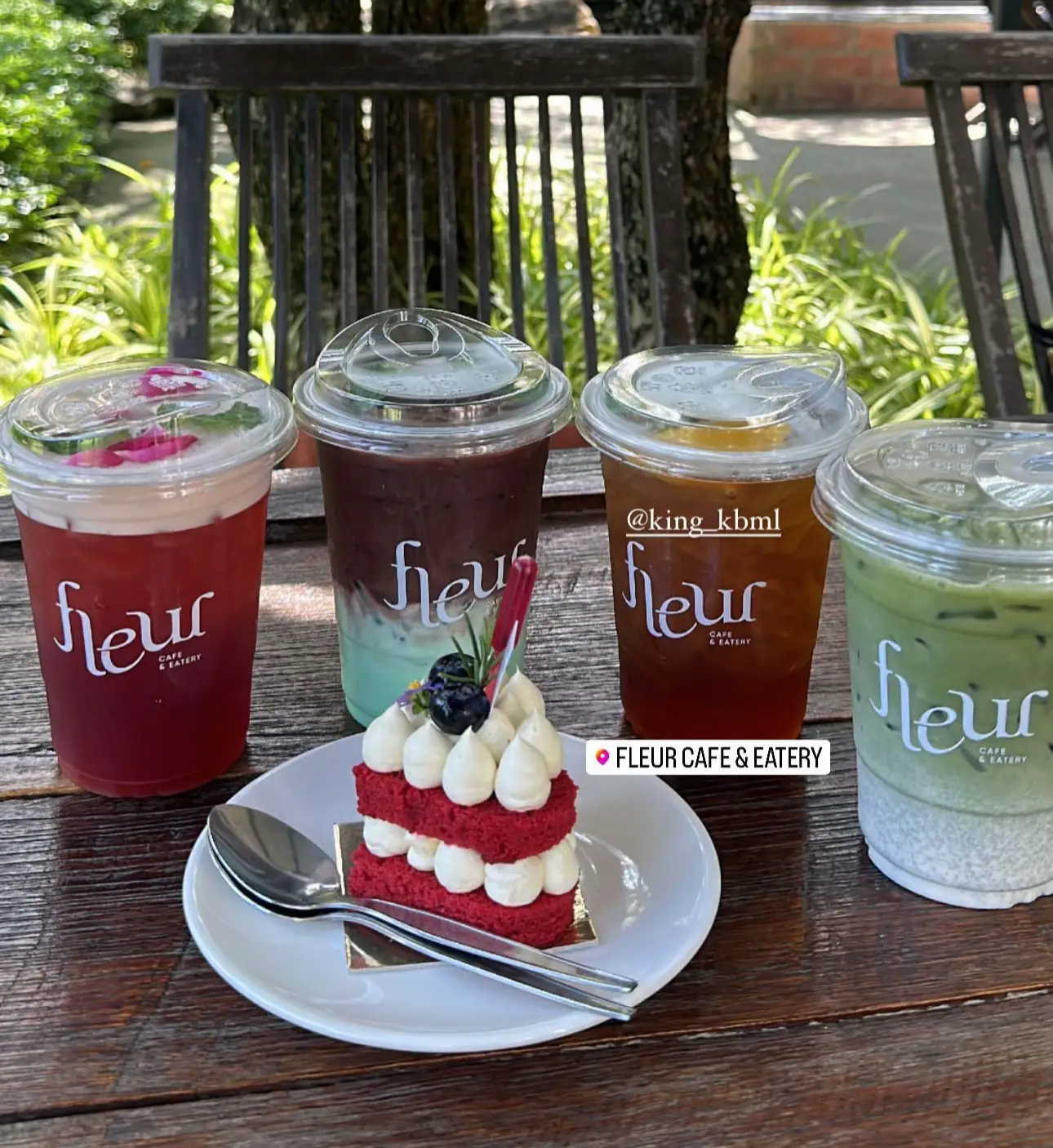 Fleur cafe & Eatery 💖 อ.แม่ริม จังหวัดเชียงใหม่ | แกลเลอรีที่โพสต์โดย Kru gee | Lemon8