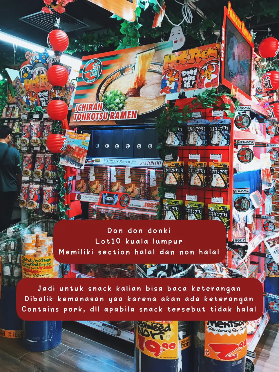 Supermarket Jepang Serba ada Don Don Donki KL 😍 | Galeri diposting oleh Mutiaradewi | Lemon8