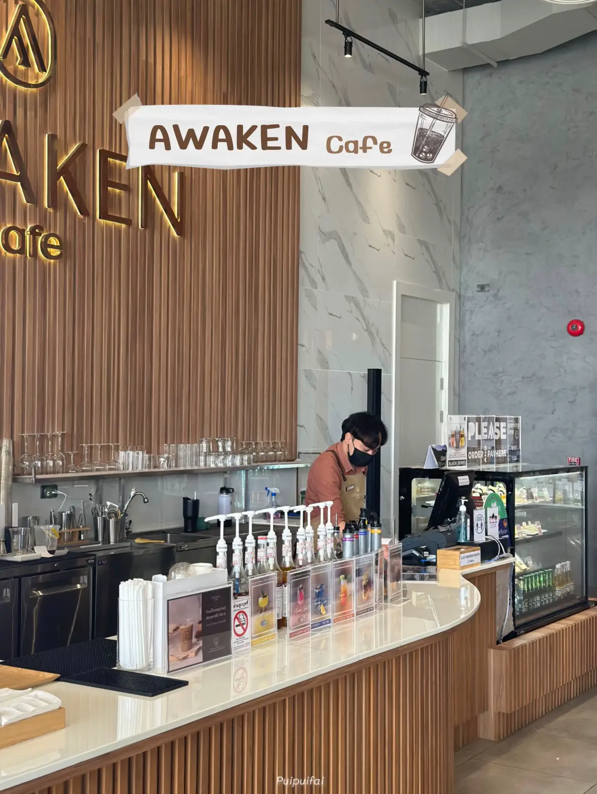 Awaken Cafe’ คาเฟ่ใจกลางเมืองสงขลา | แกลเลอรีที่โพสต์โดย Puipuifai | Lemon8