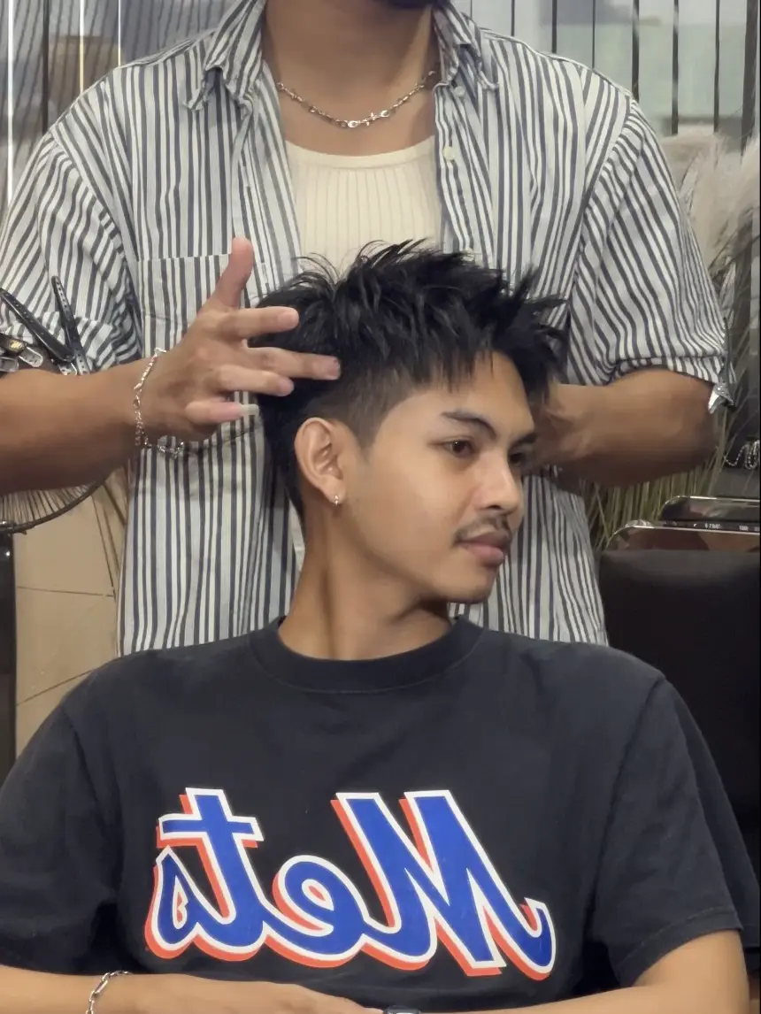 DROP CUT ทรงผมยอดฮิต ที่เหมาะกับอากาศร้อนในบ้านเรามากๆ🔥🥵 | วิดีโอที่เผยแพร่โดย Pooma2307 | Lemon8