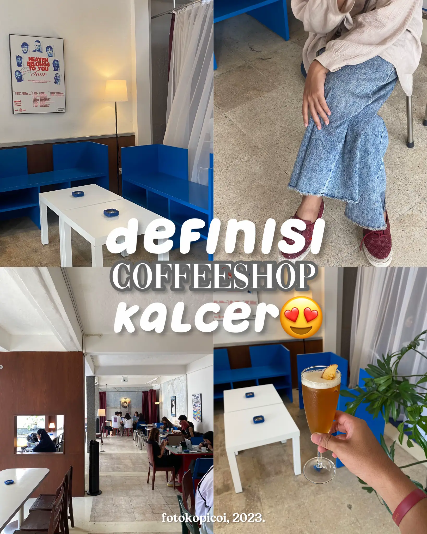 DEFINISI COFFEESHOP KALCER! LIAT AJA INTERIORNYA🫣 | แกลเลอรีที่โพสต์โดย ...