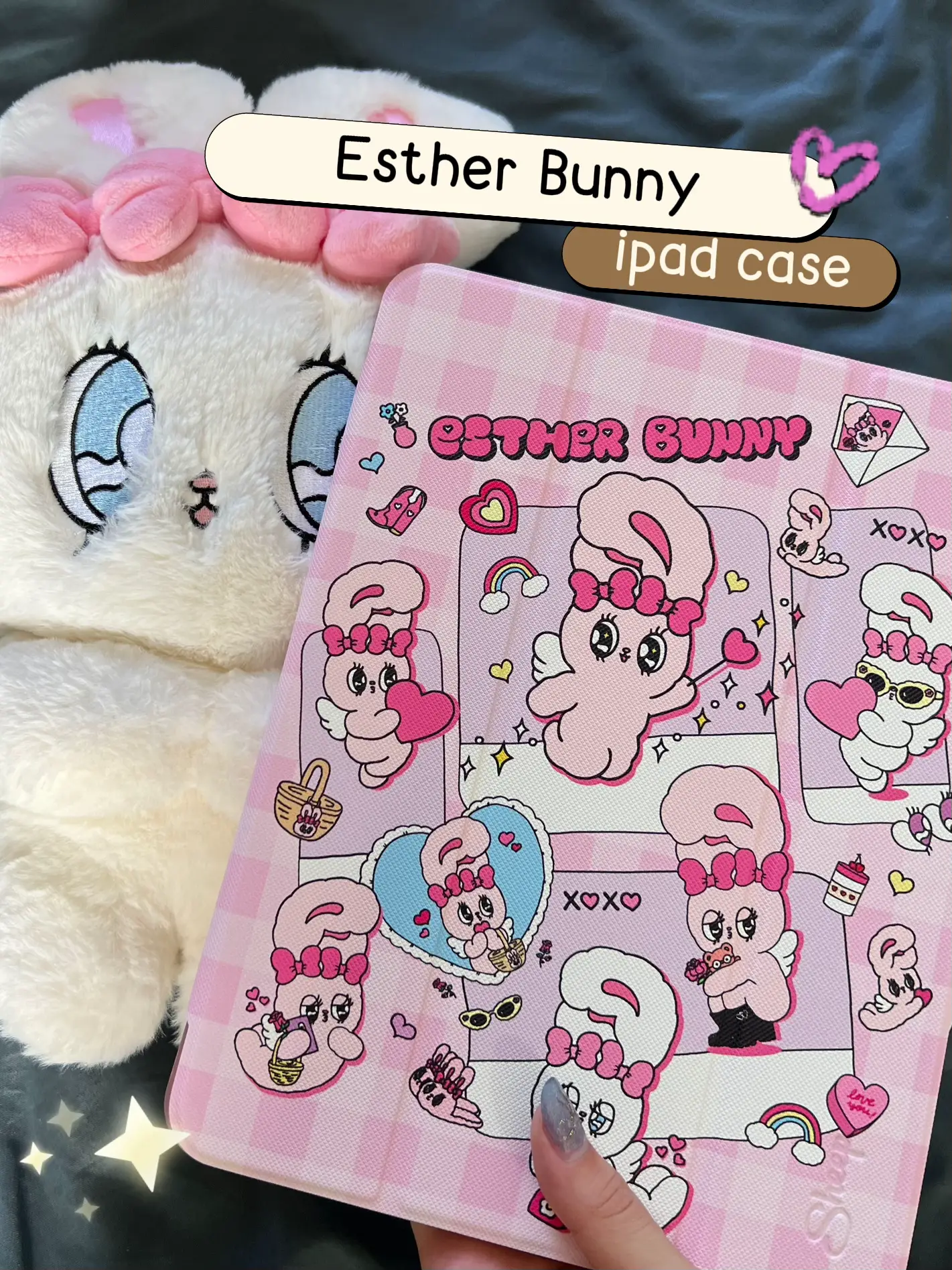 เคสไอแพด Esther bunny น่ารักม้ากก | แกลเลอรีที่โพสต์โดย lwrpc_ | Lemon8