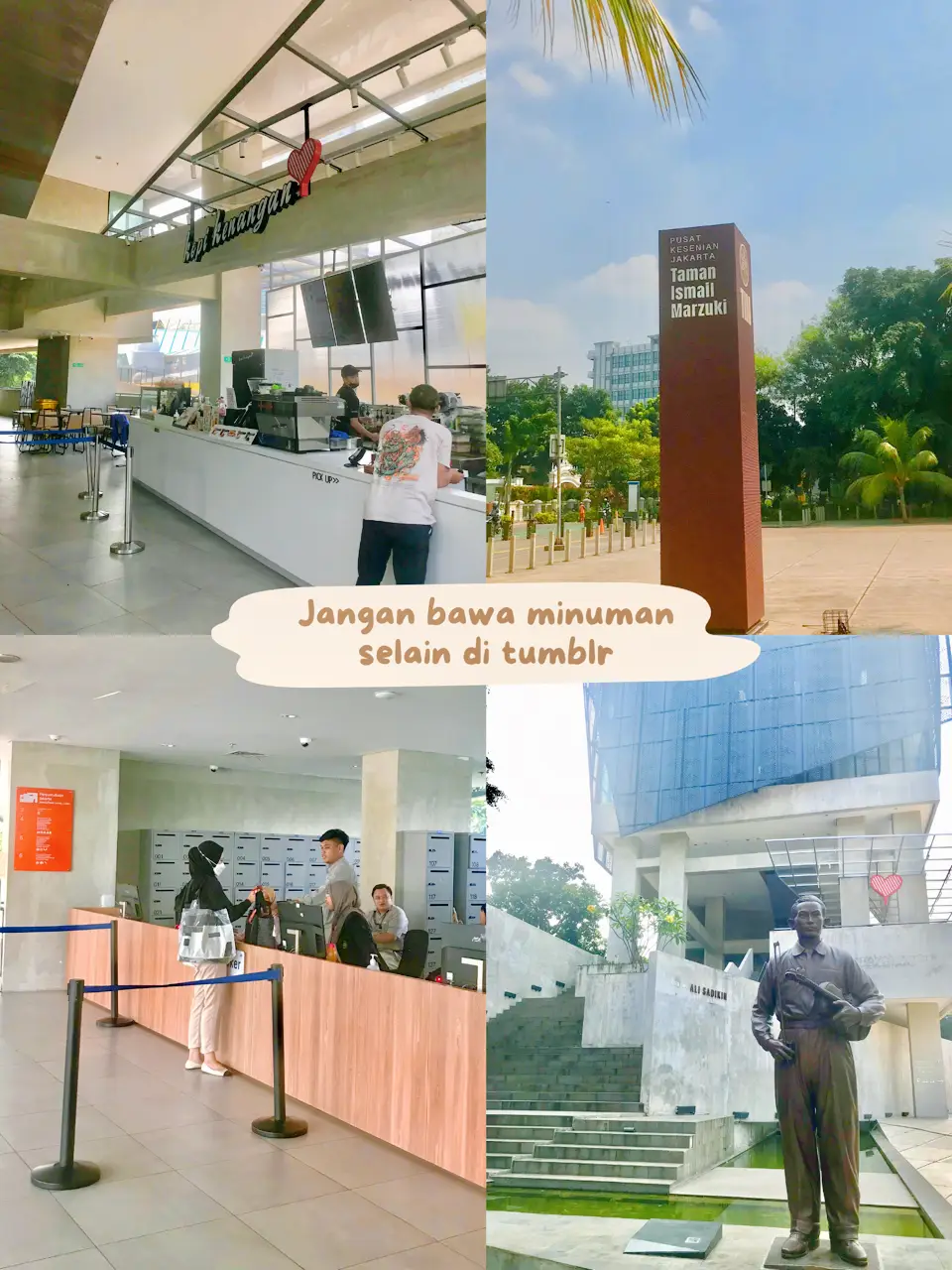 STOP Jangan lakuin ini di Perpustakaan Cikini! | Galeri diposting oleh Jalan Bareng | Lemon8