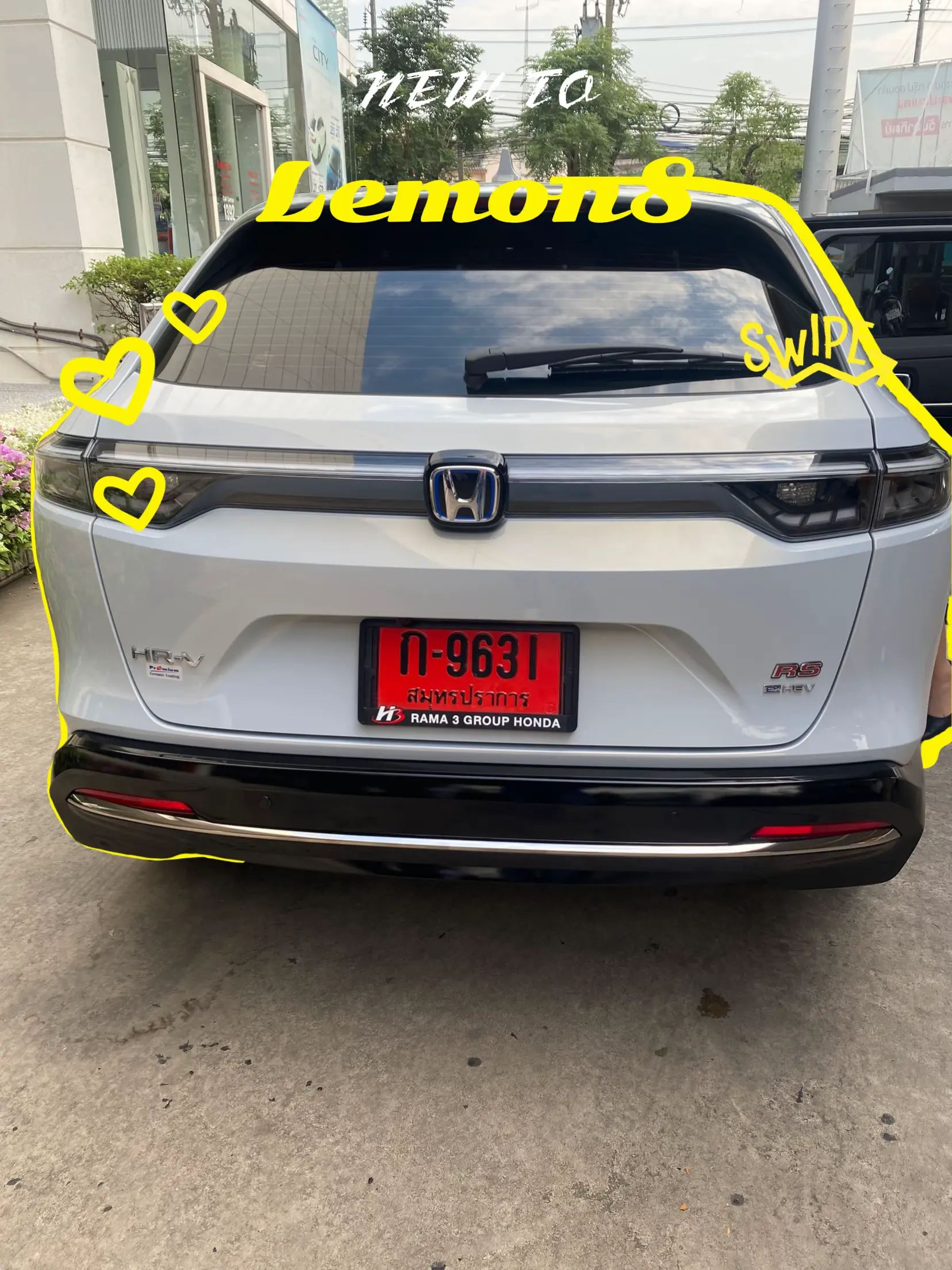 REVIEW Honda HRV e:HEV รุ่น RS🚘 ขาวซันไลท์ | แกลเลอรีที่โพสต์โดย ...