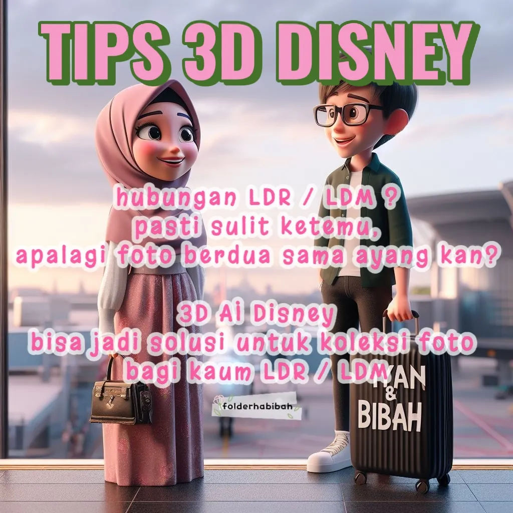 TIPS 3D DISNEY KAUM LDR/LDM | Galeri diposting oleh KontenHabibah💜 | Lemon8