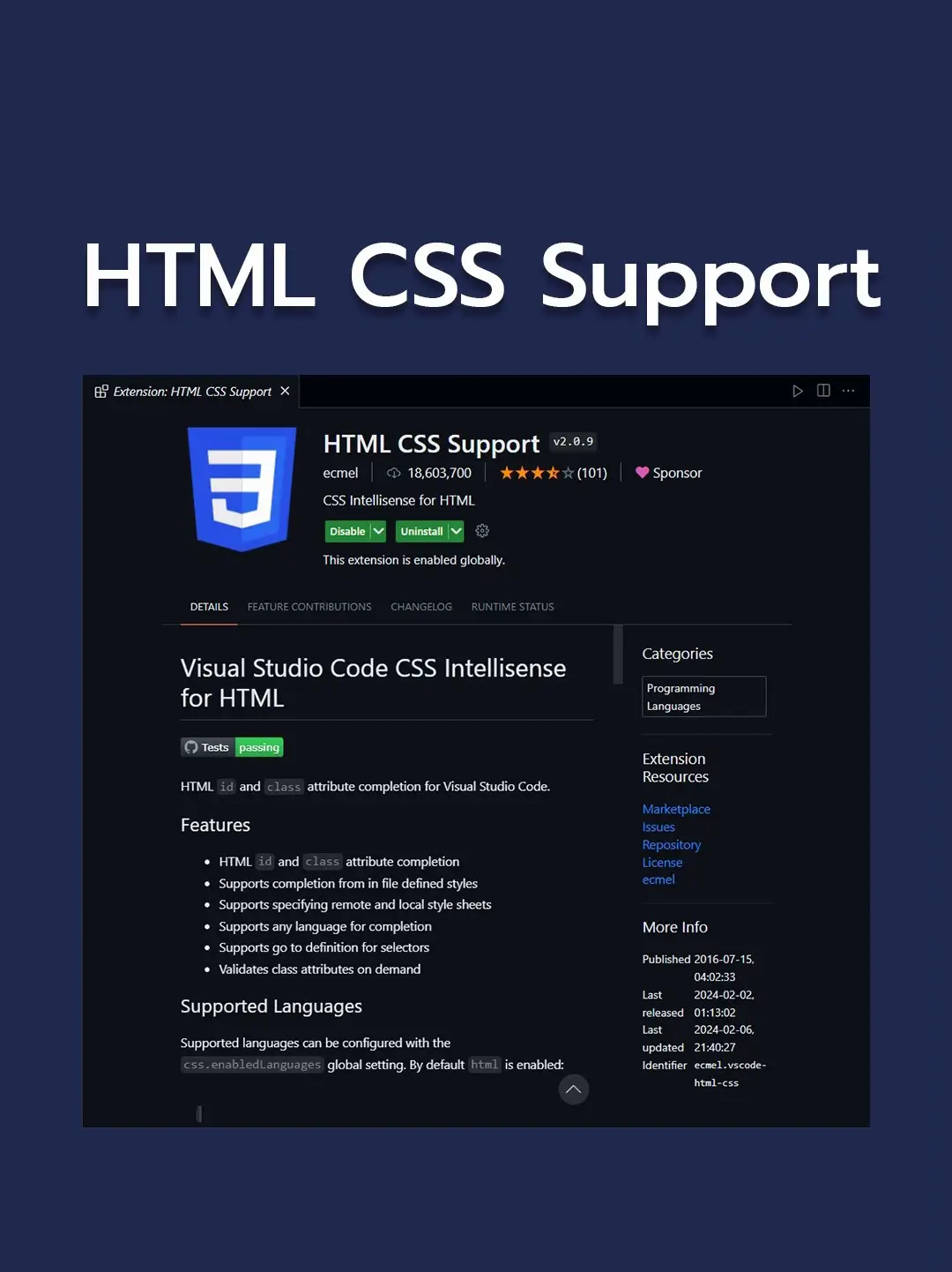 Extension Vscode สำหรับสาย web dev Ep.1 | แกลเลอรีที่โพสต์โดย ITFeature | Lemon8