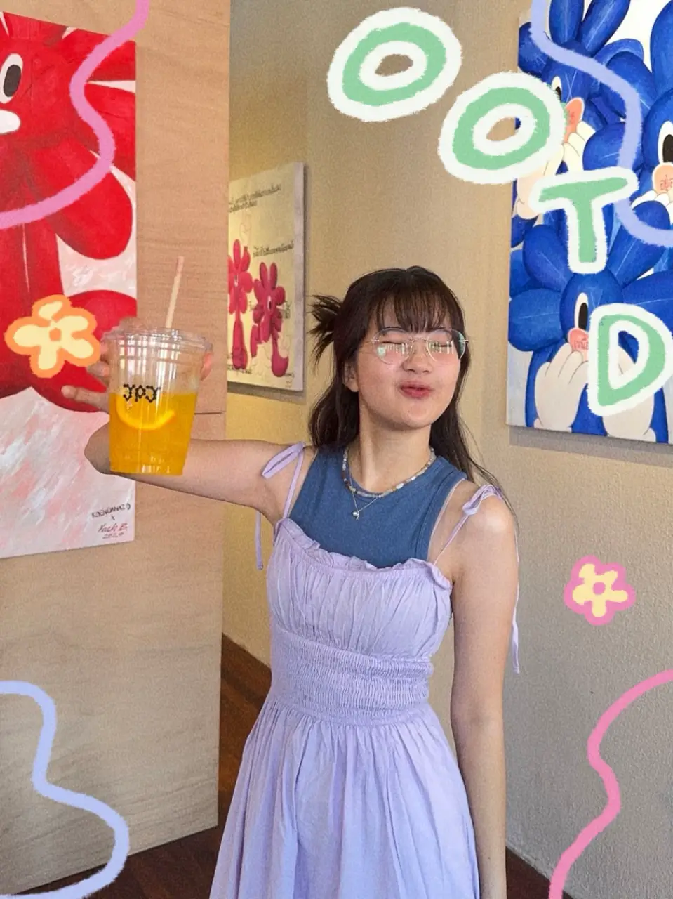 OOTD เดรสตัวนี้สวยจนทำเอาทึ่งสุดๆ | แกลเลอรีที่โพสต์โดย Giggle Fashion | Lemon8