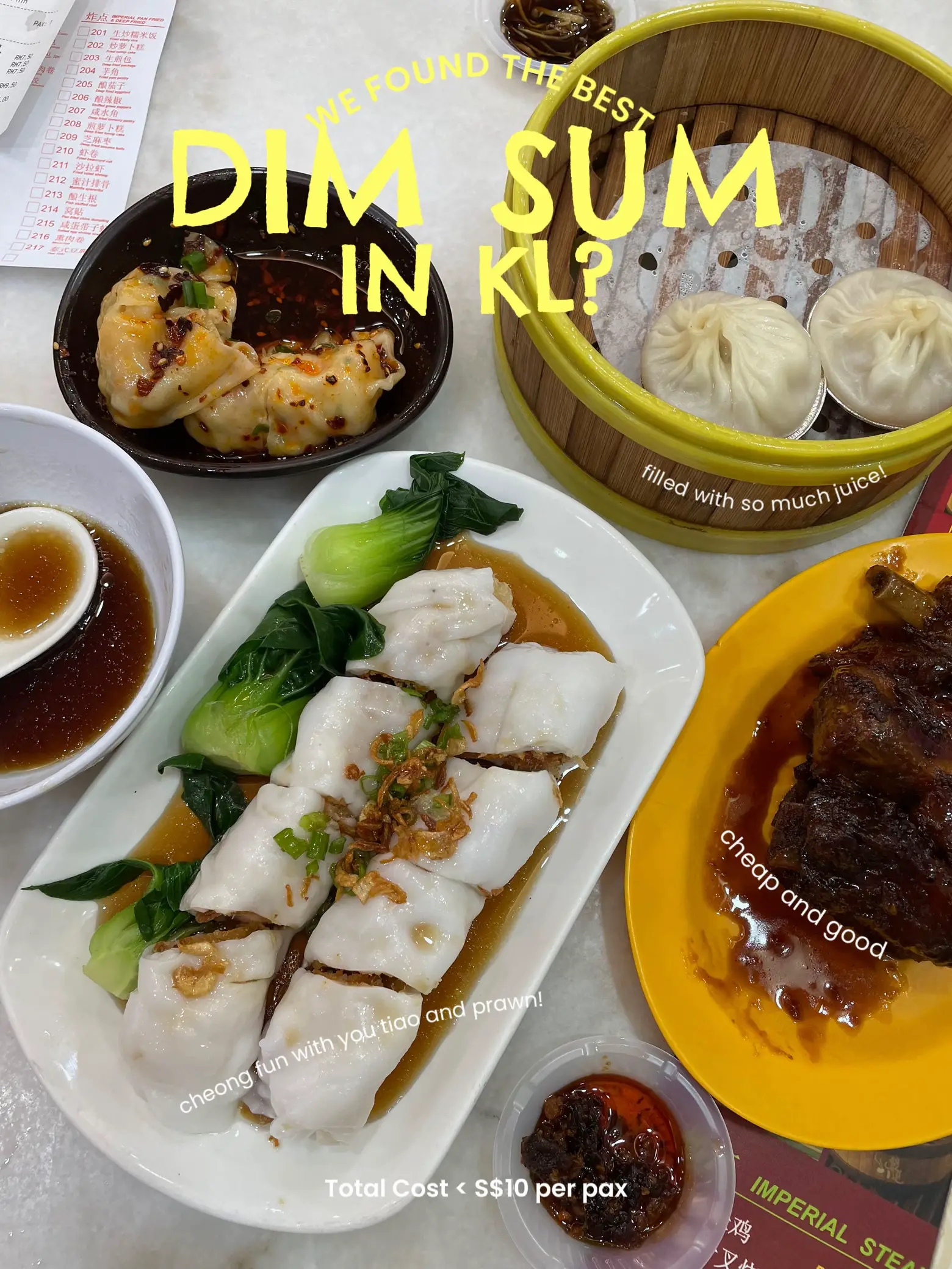 THE BEST DIM SUM IN KL? | Gallery posted by chloe | Lemon8