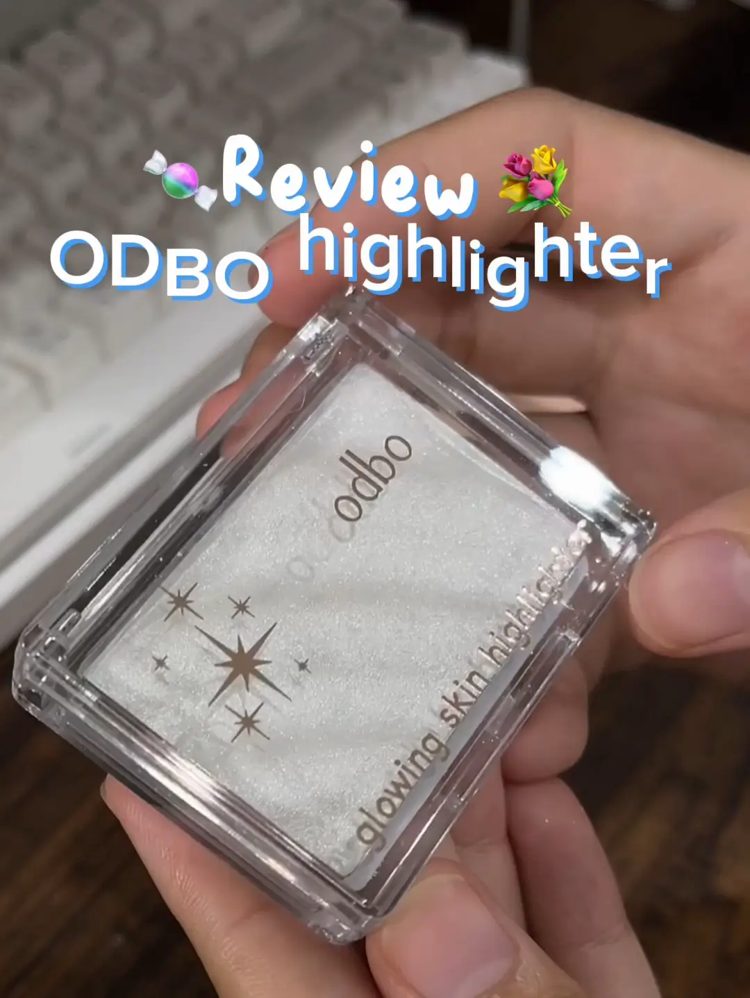 ODBO glowing skin highlighter | วิดีโอที่เผยแพร่โดย ningning | Lemon8