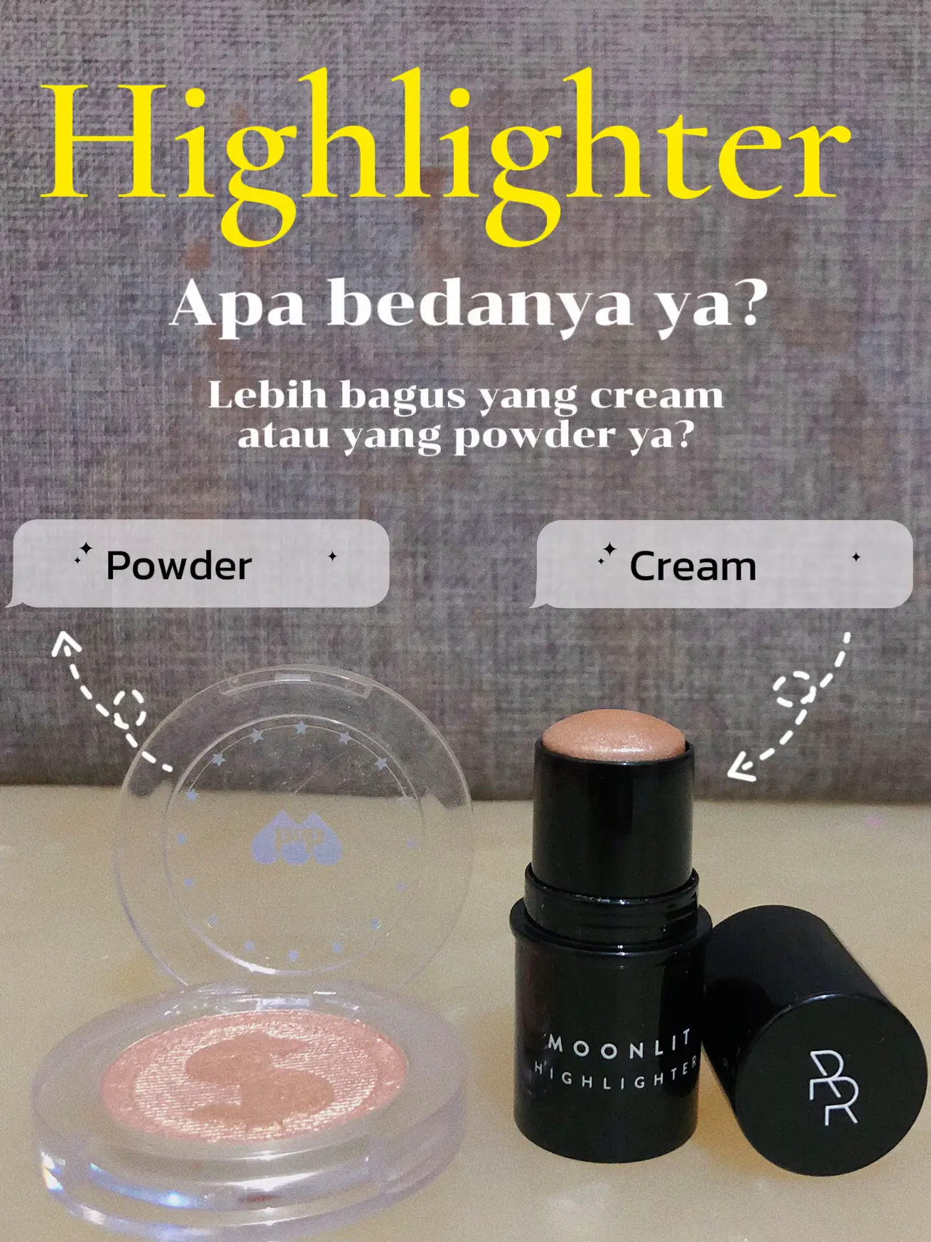 Bedanya Powder Highlighter & Stick Highlighter | Galeri diposting oleh ...