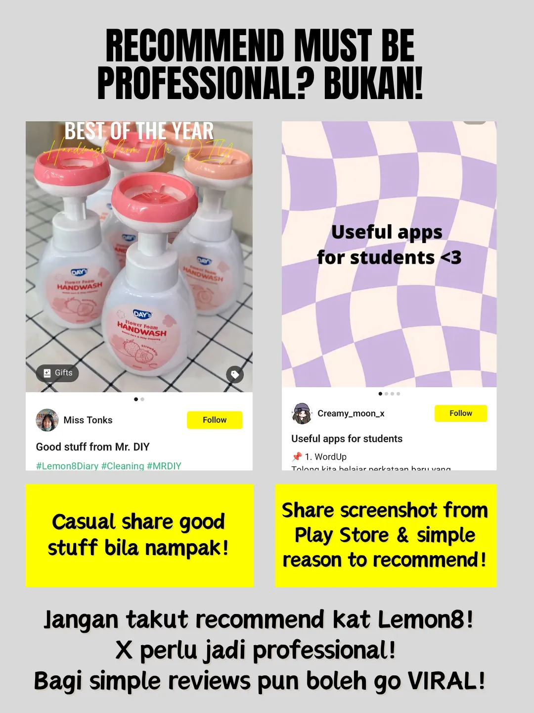 Siri Baru!😍 Jom Jadi Weekly Posts yang Easy&VIRAL🔥 | Galeri disiarkan oleh Lemon8_MY | Lemon8