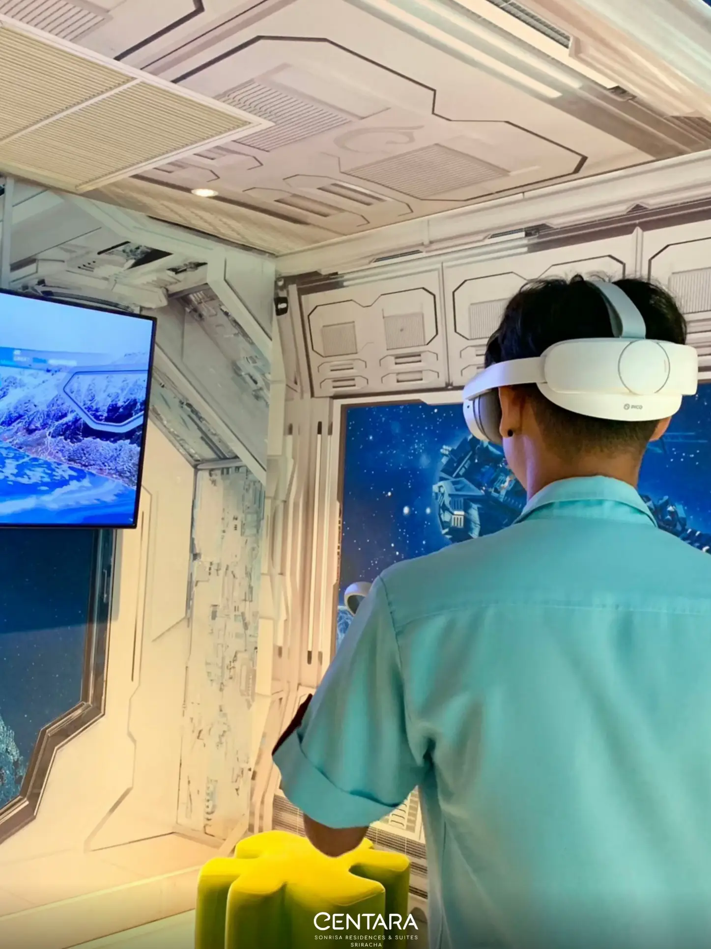 👾Boo, the fun line, can't miss the VR game. | Gallery posted by Centara ...