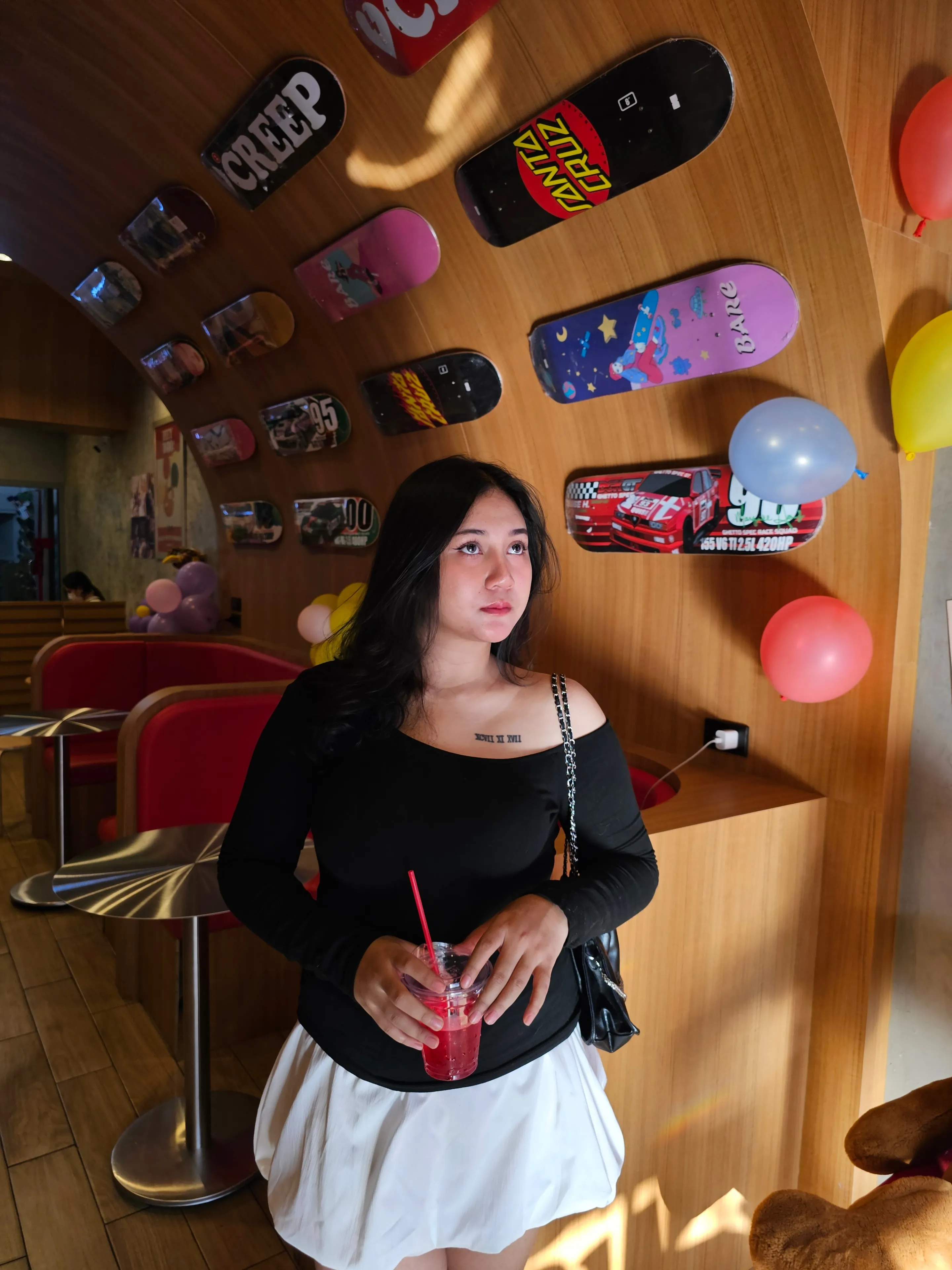 แต่งตัวไปคาเฟ่ฉบับสาวอวบ70kg | แกลเลอรีที่โพสต์โดย ตามควีนมา ️ | Lemon8