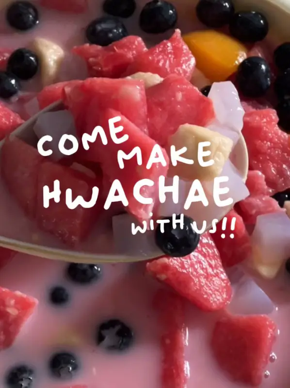 Finally tried the hwachae recipe 🥰 | Video published by 𝙺𝚎𝚒𝚛𝚊 | Lemon8