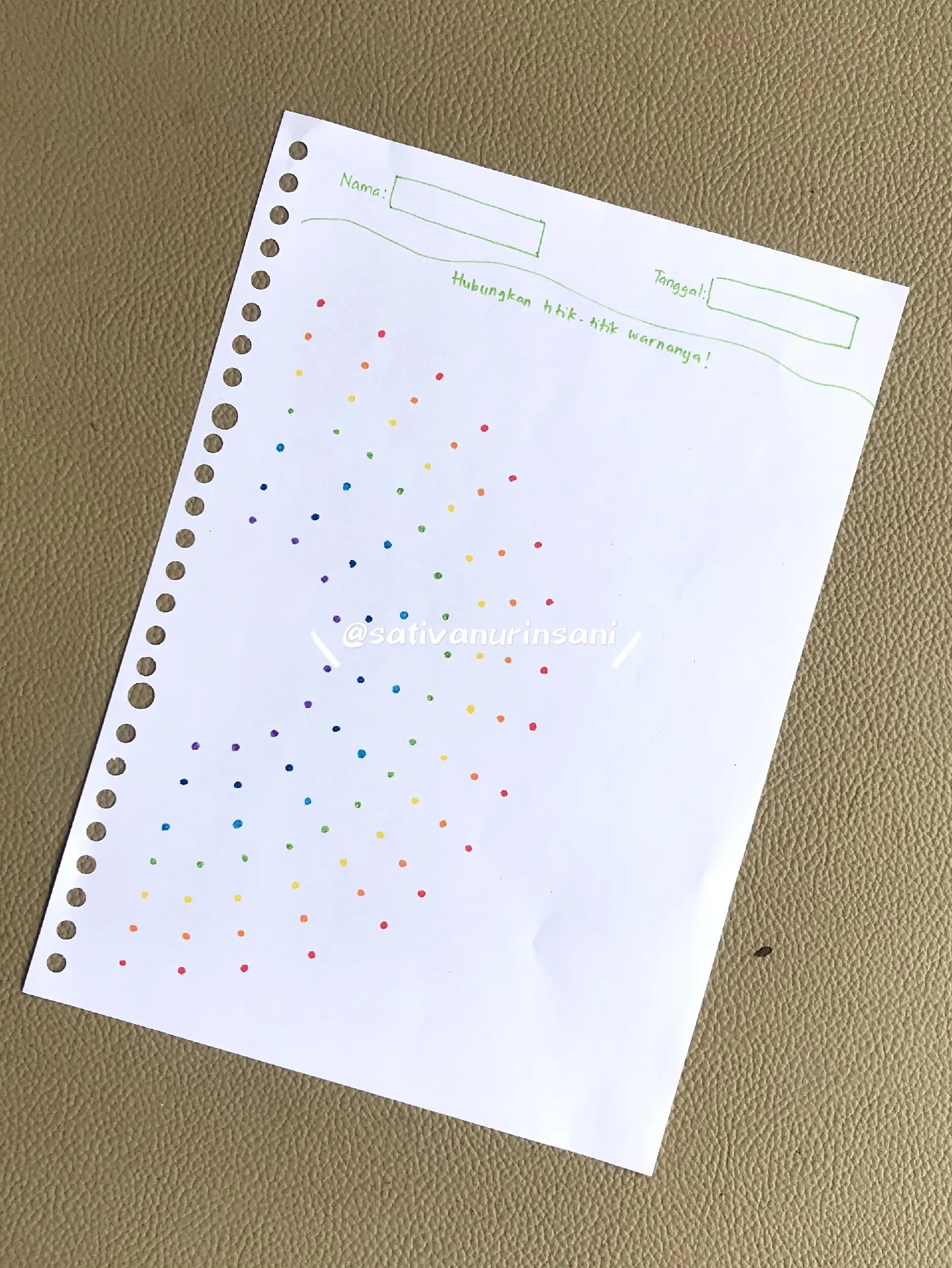 IDE WORKSHEET 2-5 tahun | Galeri diposting oleh 𝙨𝙖𝙩𝙞𝙫𝙖 🌻 | Lemon8