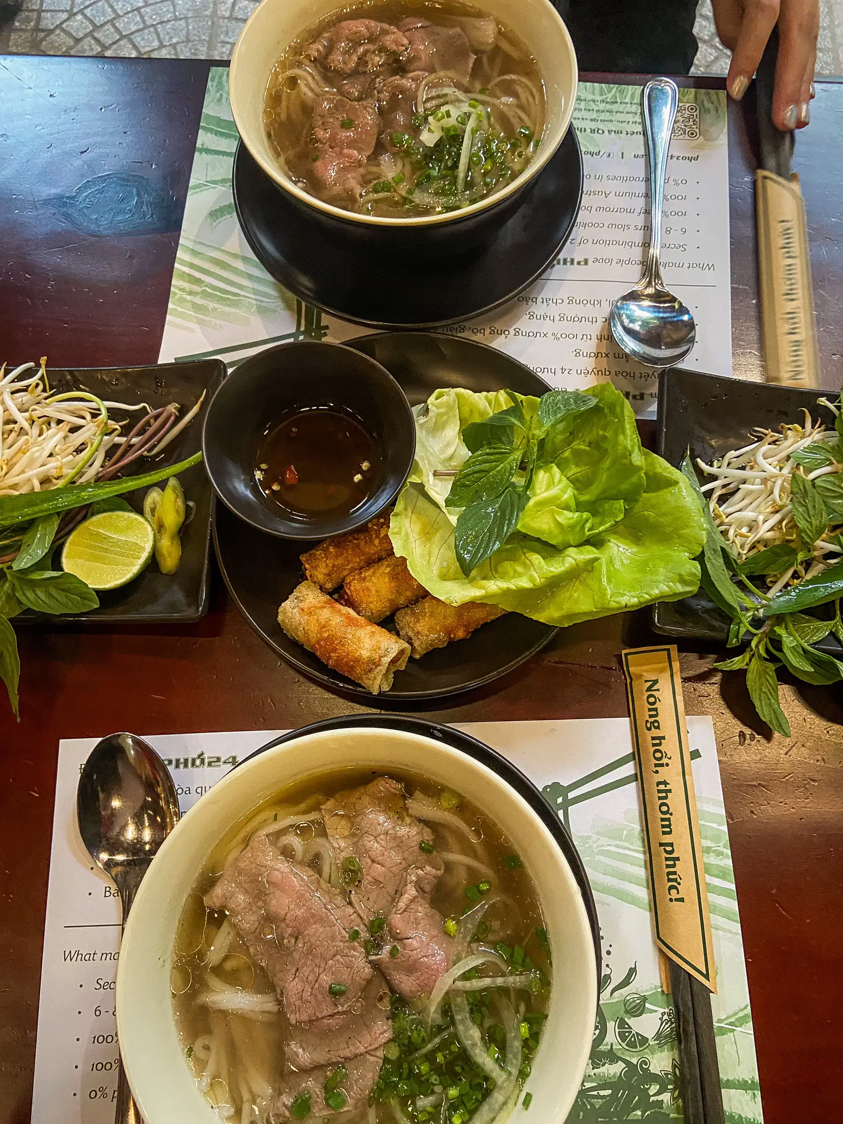 PHO 24 Ho chi minh ร้านเฝอ อร่อย 🩵 | แกลเลอรีที่โพสต์โดย Fahjai | Lemon8