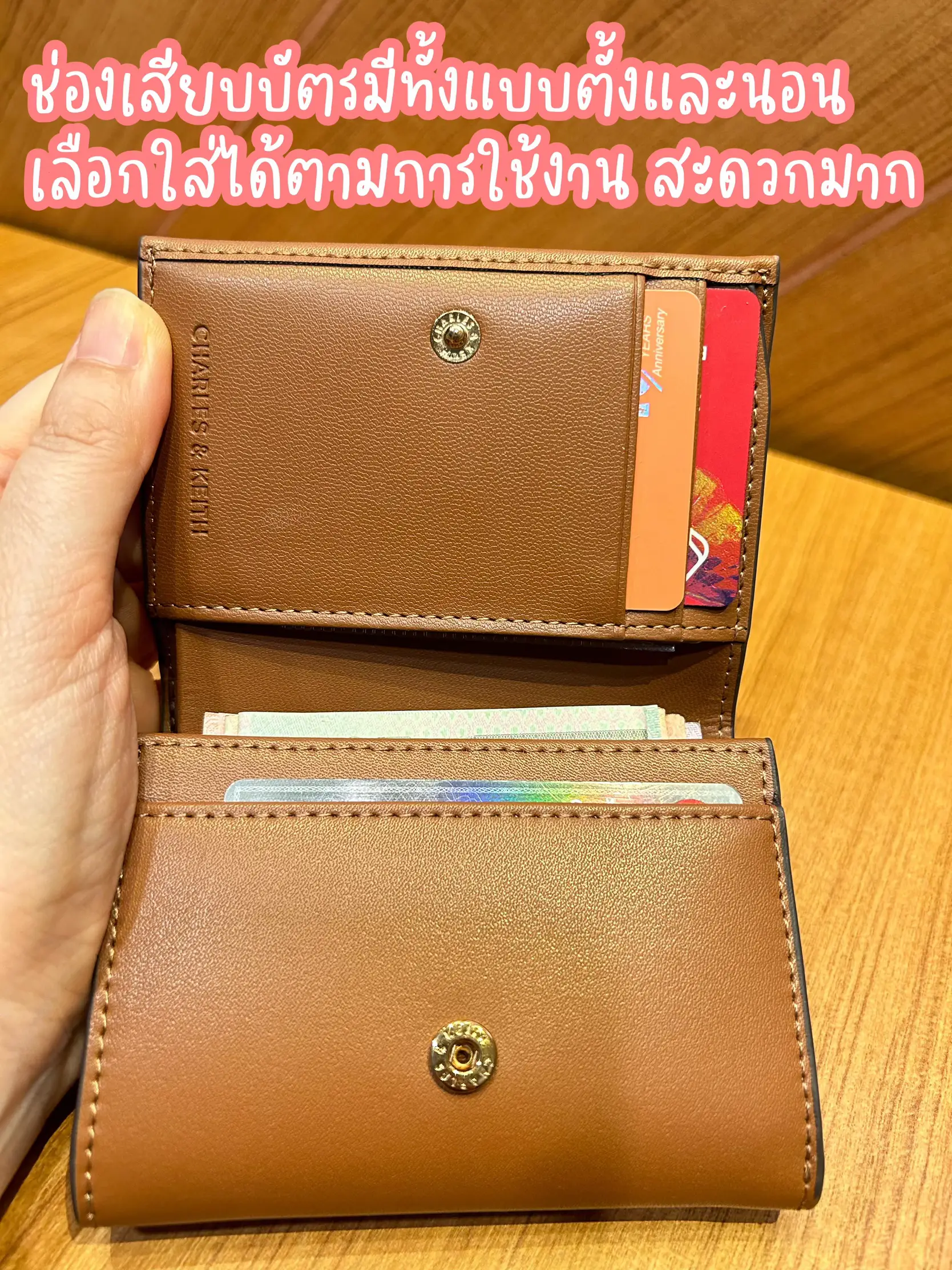 ป้ายยา Charles&keith กระเป๋าสตางค์ใบโปรด | แกลเลอรีที่โพสต์โดย Tiny corner | Lemon8