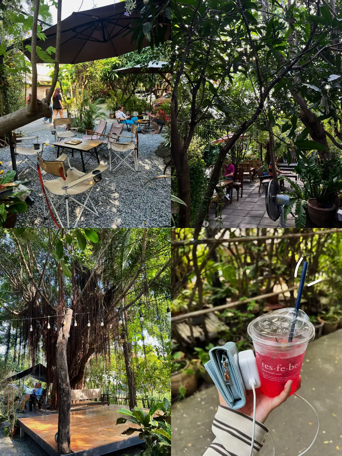 Res•fe•ber cafe🏕️คาเฟ่ร่มรื่น~สไตล์แคมป์ (ปทุมธานี) | แกลเลอรีที่โพสต์โดย maii 𓂃𓈒𓏸 ꔣ ⊹ | Lemon8