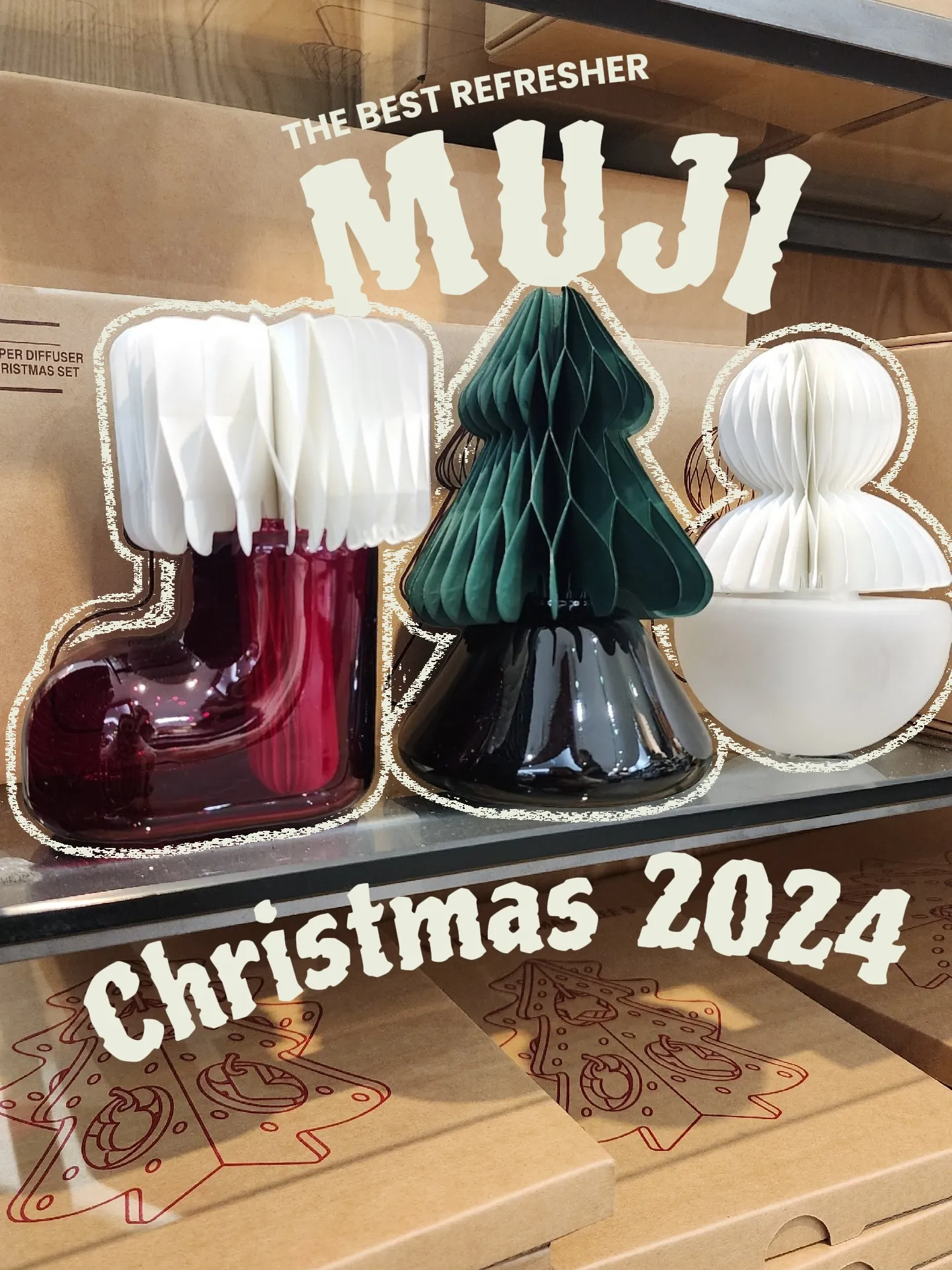 Muji ของคริสมาส 2024 น่ารักสุดอะไรสุด | แกลเลอรีที่โพสต์โดย nan rujisa | Lemon8