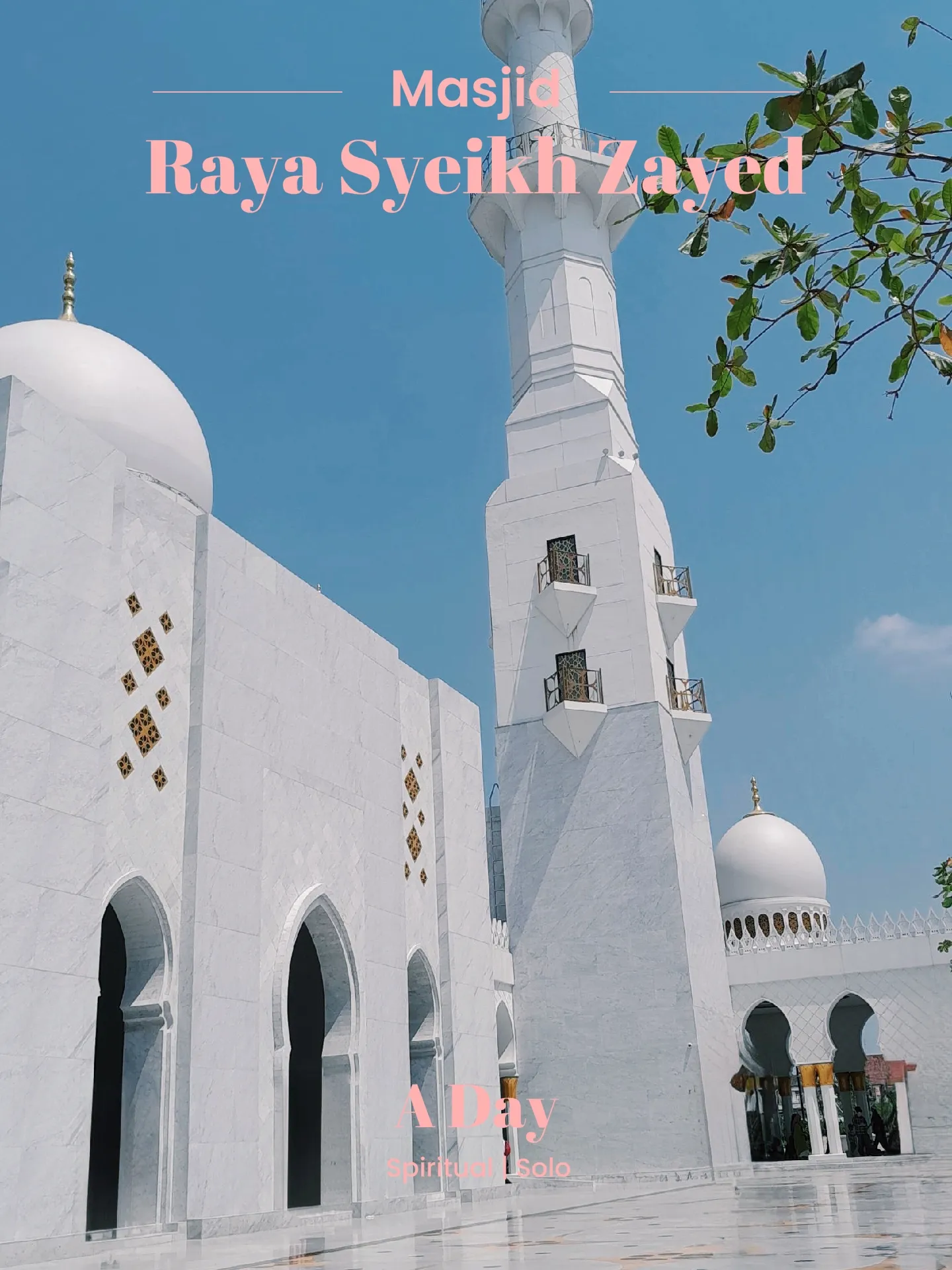 Masjid Raya Syeikh Zayed | Galeri diposting oleh Nitnut Peanut | Lemon8