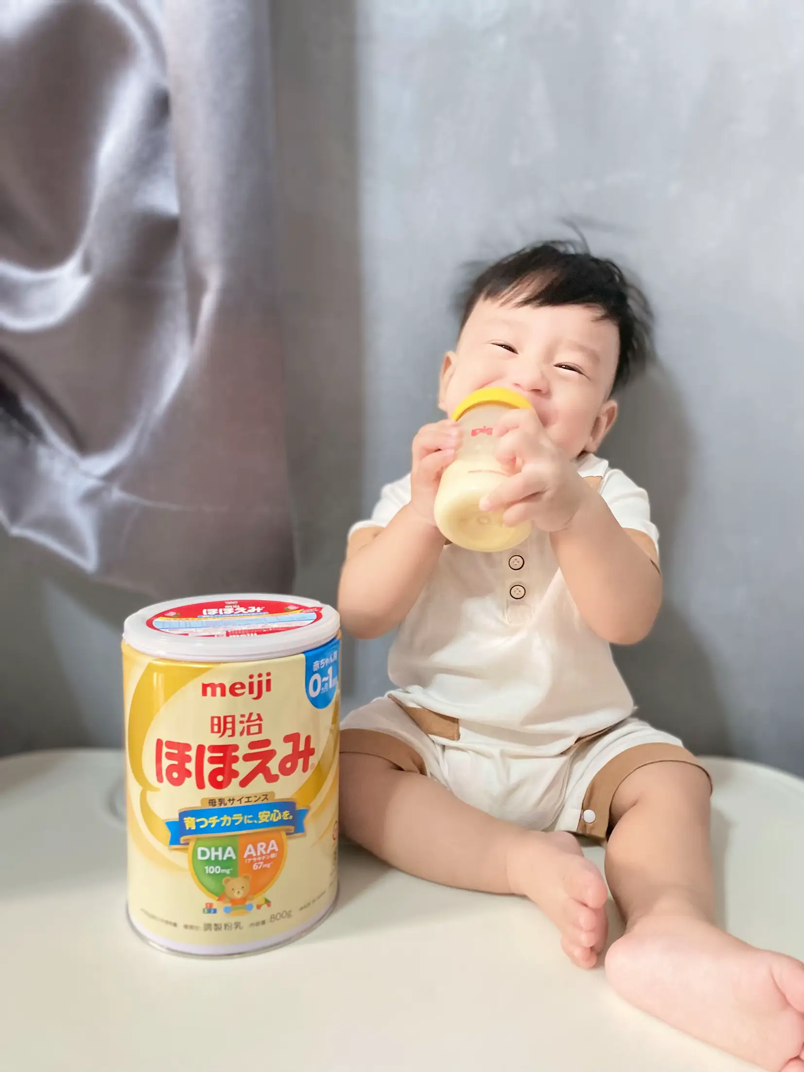 🌟ป้ายยา “นมผง Meiji Hohoemi” นำเข้าจากญี่ปุ่น🇯🇵 | แกลเลอรีที่โพสต์โดย Wilawan kuson | Lemon8