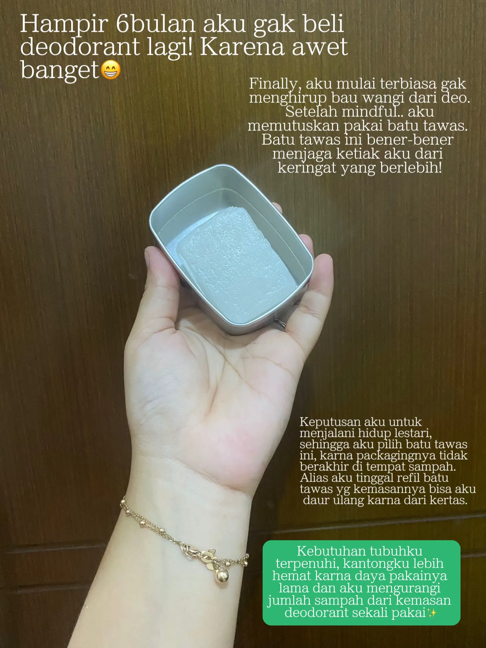 Sustainable Living - Caraku Stop Pakai Deodorant | Galeri diposting ...
