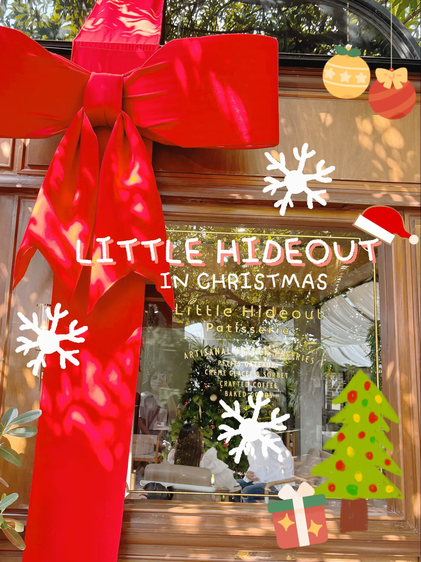 🎄 Little Hideout | คาเฟ่ขนมหวานแสนอร่อยกับเมนูคริสต์มาส | แกลเลอรีที่ ...